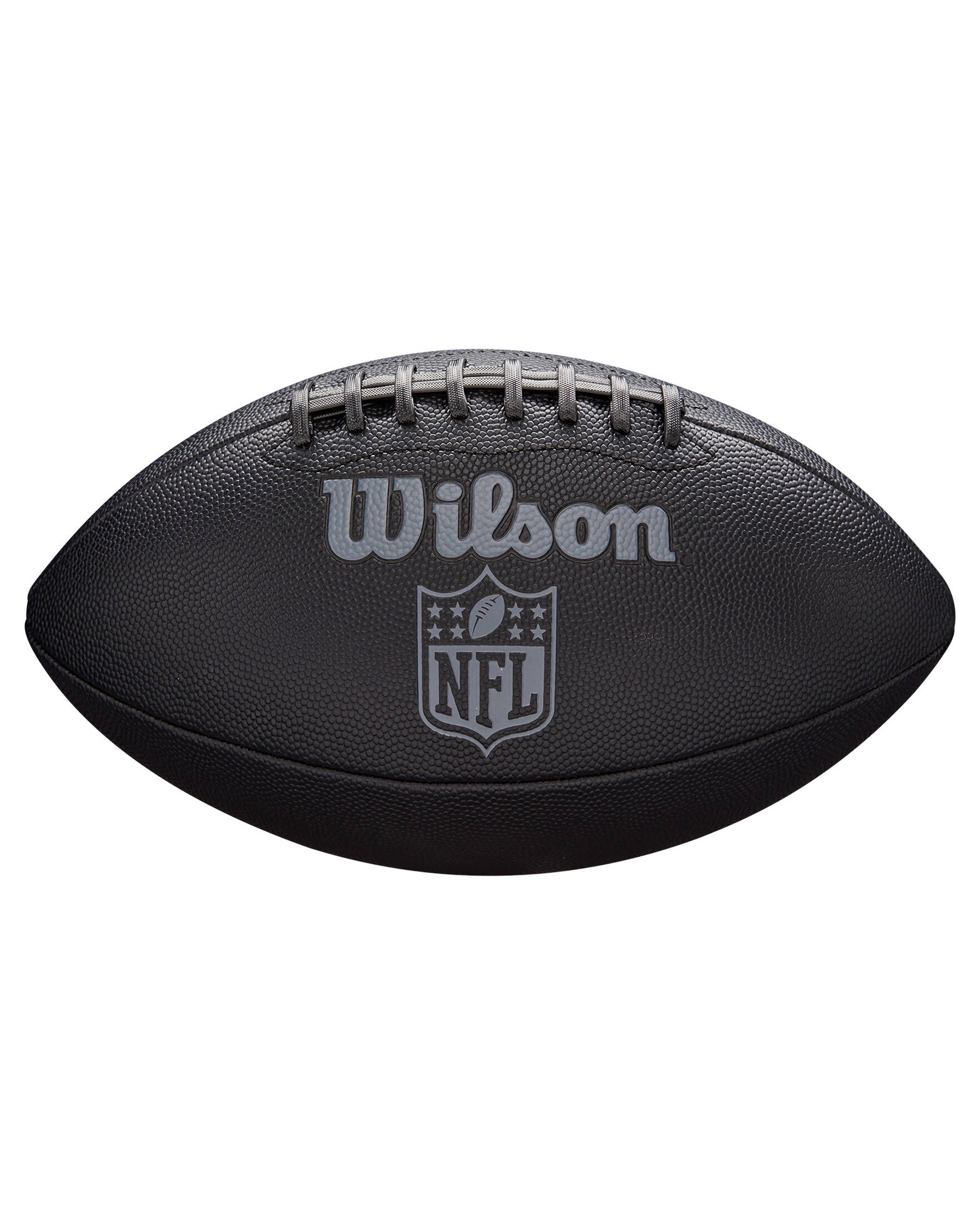 American Football Ball NFL JET BLACK OFFICIAL SIZE FB