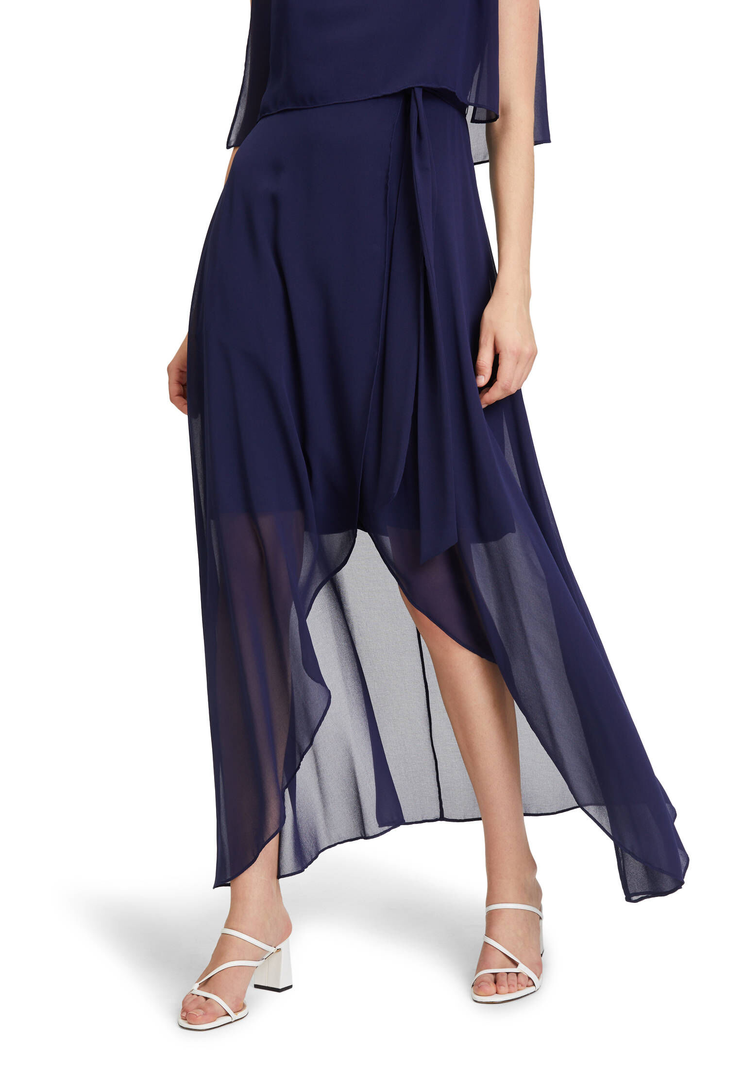 Damen Chiffonkleid ohne Arm