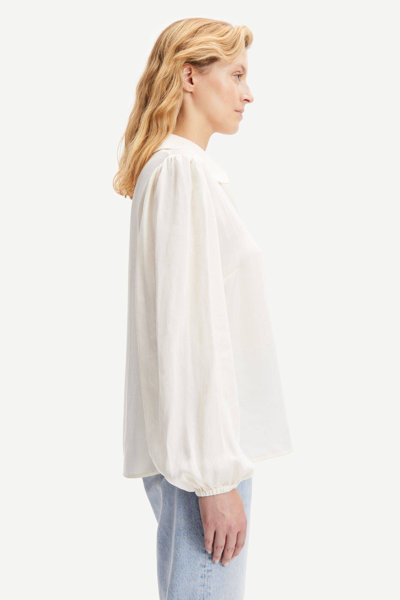 Samsoe Samsoe Damen Bluse MARGOT BLOUSE Langarm in weiß kaufen | engelhorn