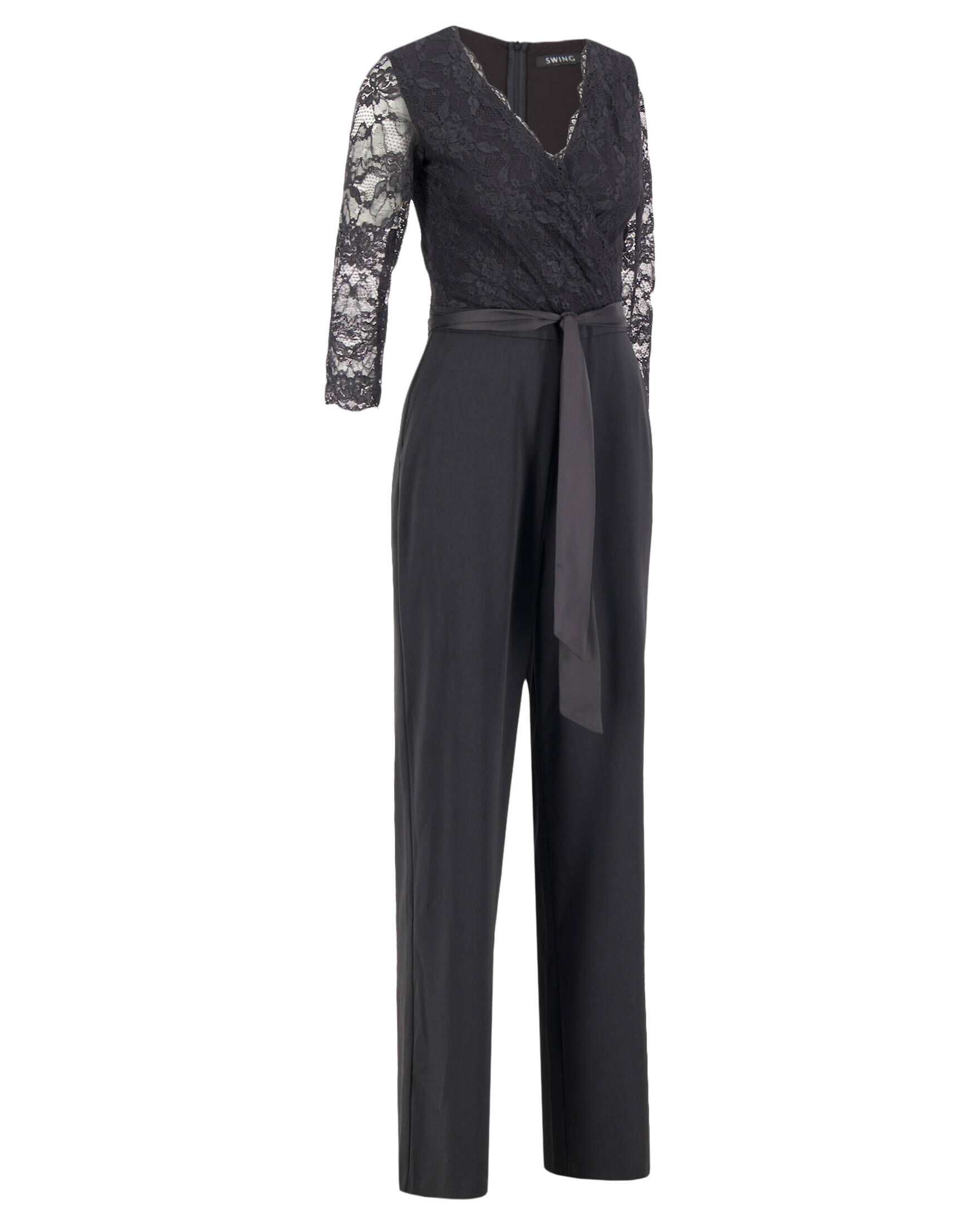 Swing Damen Jumpsuit 3/4-Arm in schwarz kaufen | engelhorn