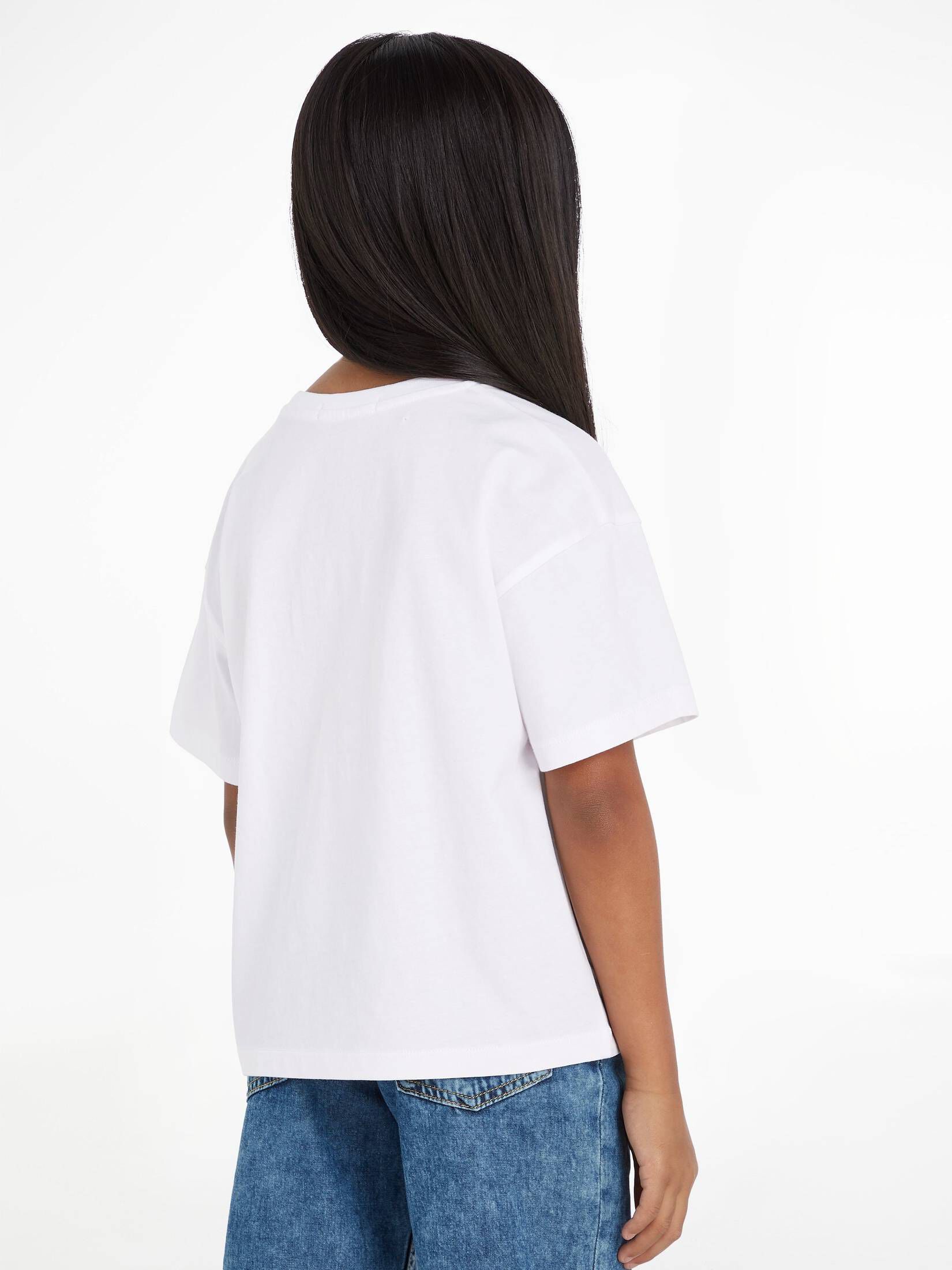 Mädchen T-Shirt MONOGRAM EMBROIDERY