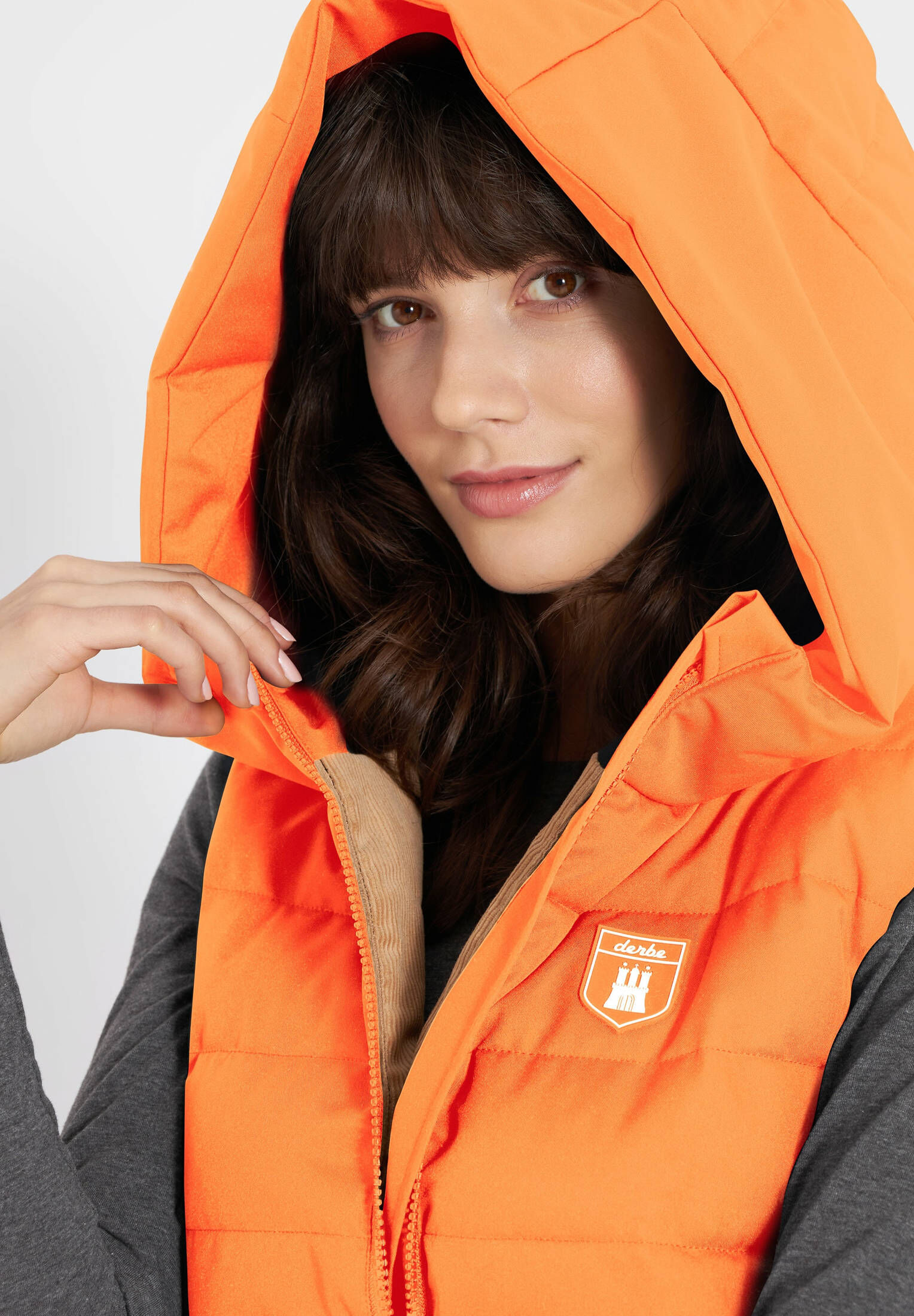 Damen Lange Weste Vestholm Long