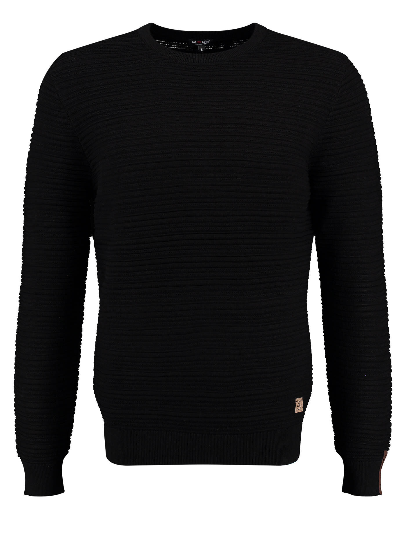 Key Largo Herren Strickpullover MST BERN in schwarz kaufen | engelhorn