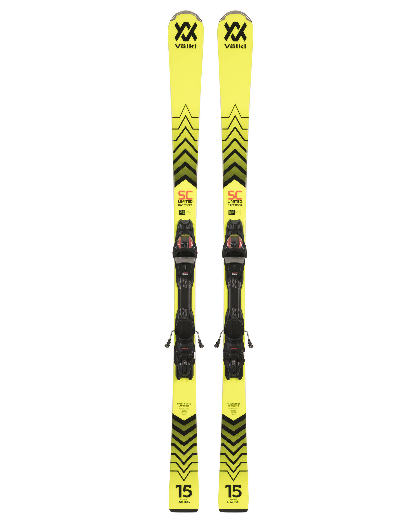 Slalom-Ski RACETIGER SC LIMITED inkl. Bindung VMOTION 11 GW