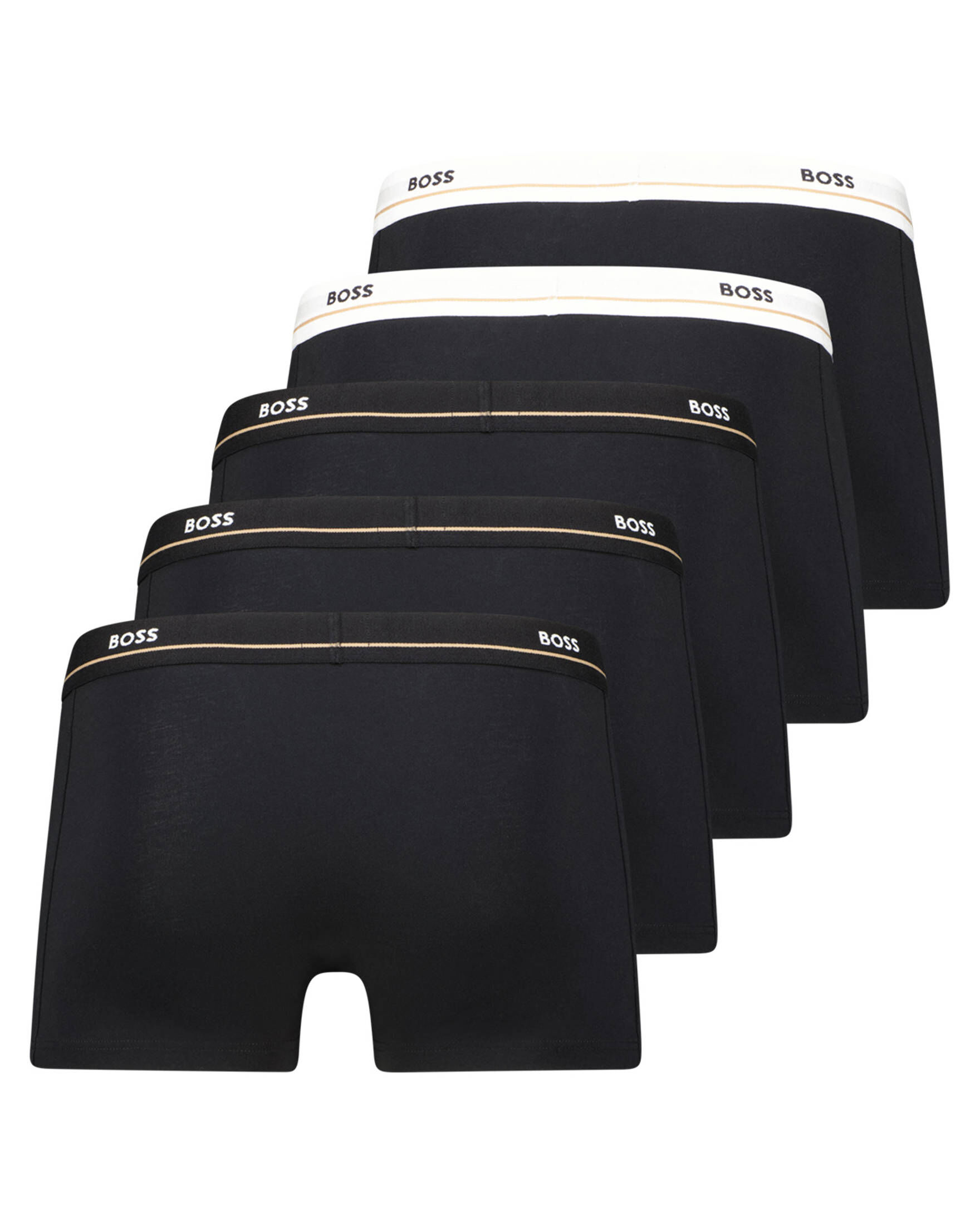 BOSS Herren Boxershorts 5er-Pack TRUNK ESSENTIAL in schwarz kaufen ...