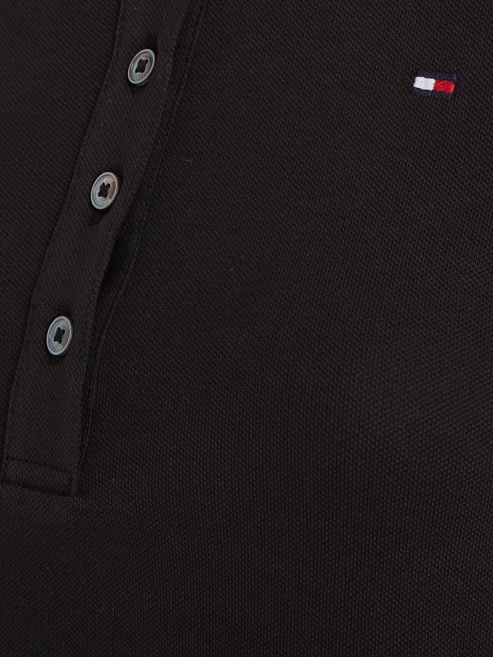 Tommy Hilfiger Damen Polokleid 1985 SLIM PIQUE POLO DRESS in schwarz ...