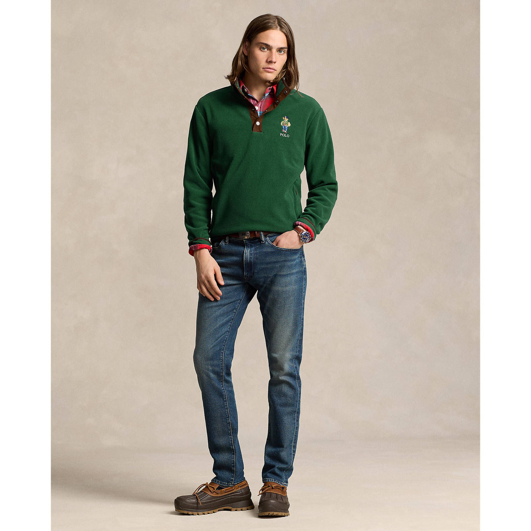 Herren Sweatshirt aus Fleece