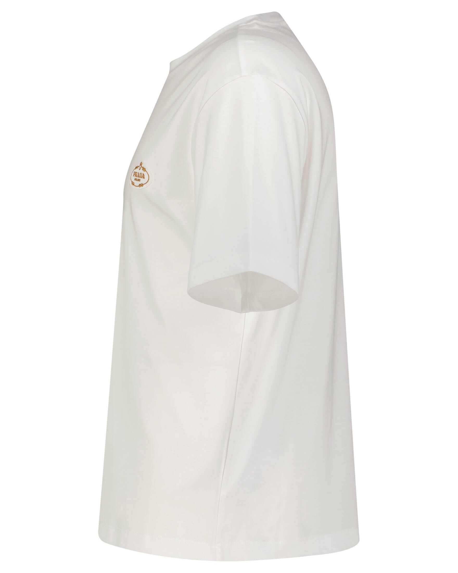 Prada Herren T-Shirt LOGO TEE in weiß kaufen | engelhorn