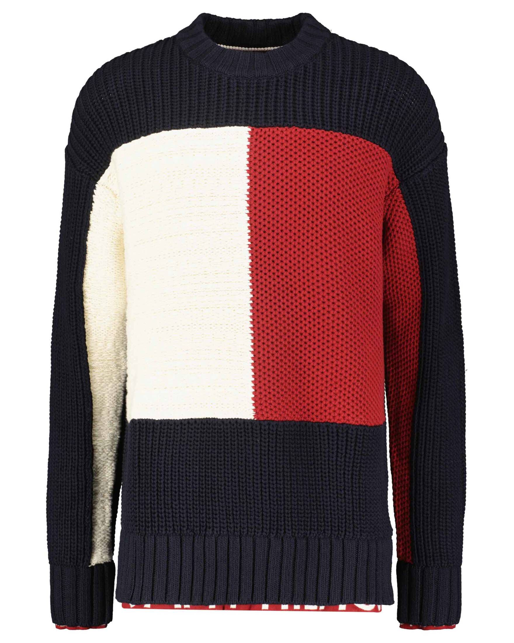 Herren Strickpullover THE FLAG ICON Oversized