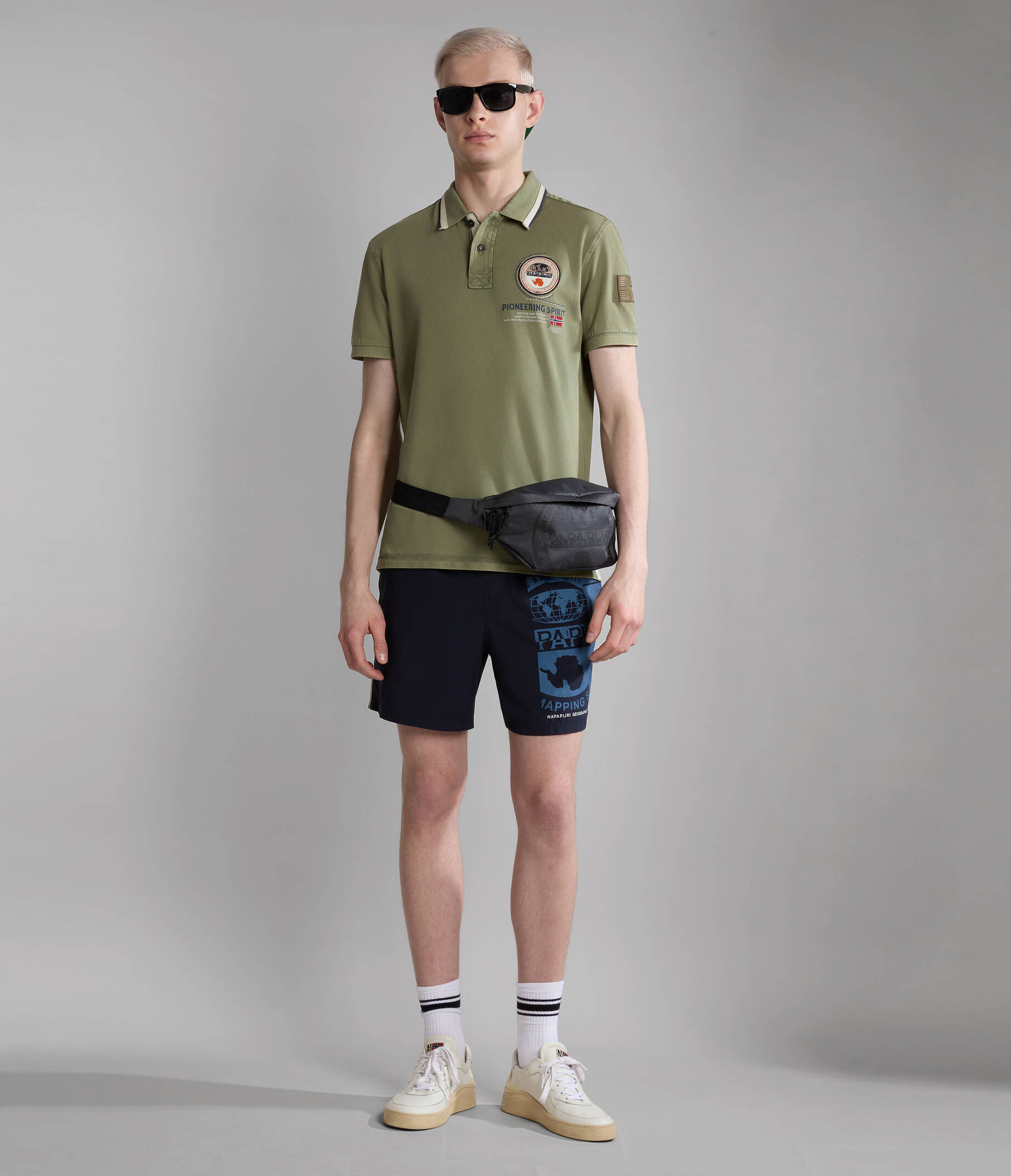 NAPAPIJRI Herren Poloshirt GANDY 4 Regular Fit in grün kaufen | engelhorn