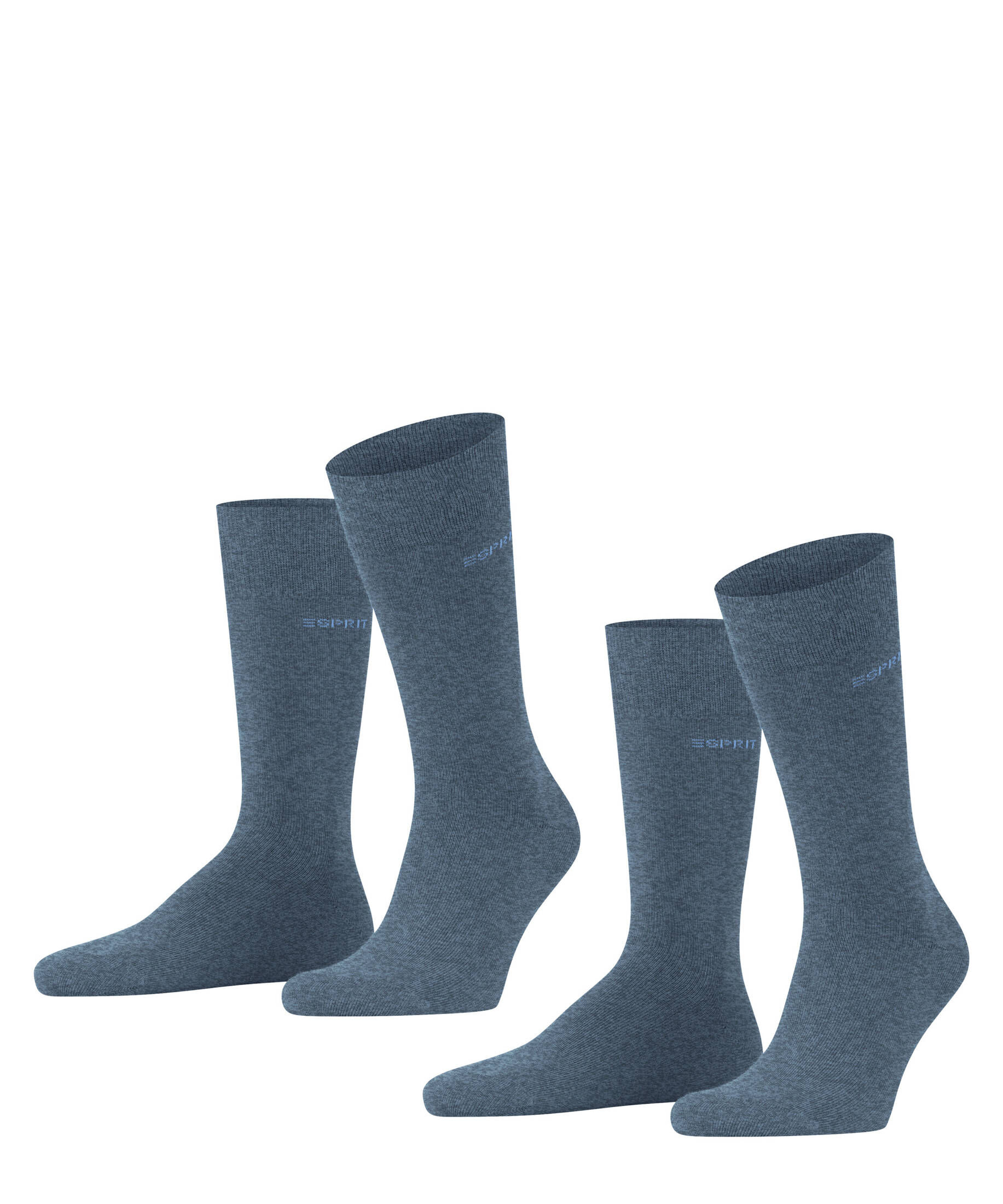 Esprit Herren Socken "Basic Uni 2-Pack" in Blau kaufen | engelhorn