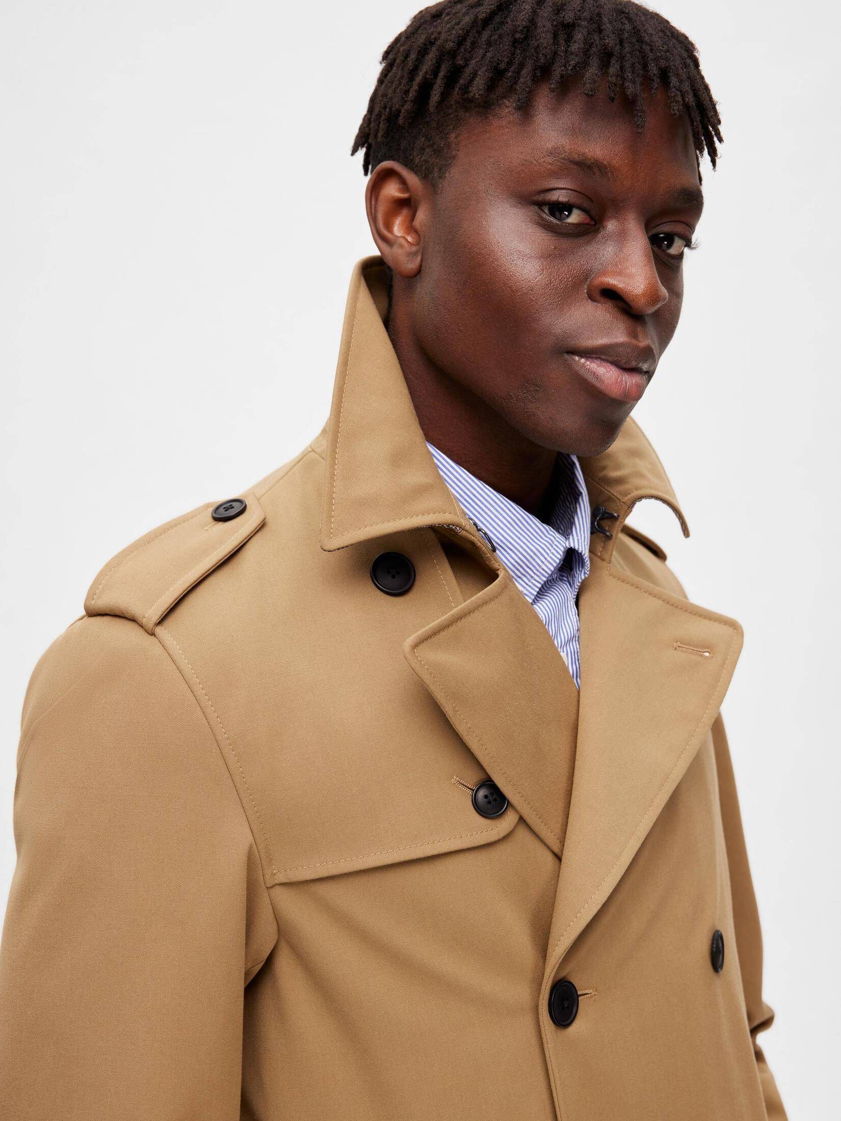 Herren Trenchcoat SLHWILLIAM