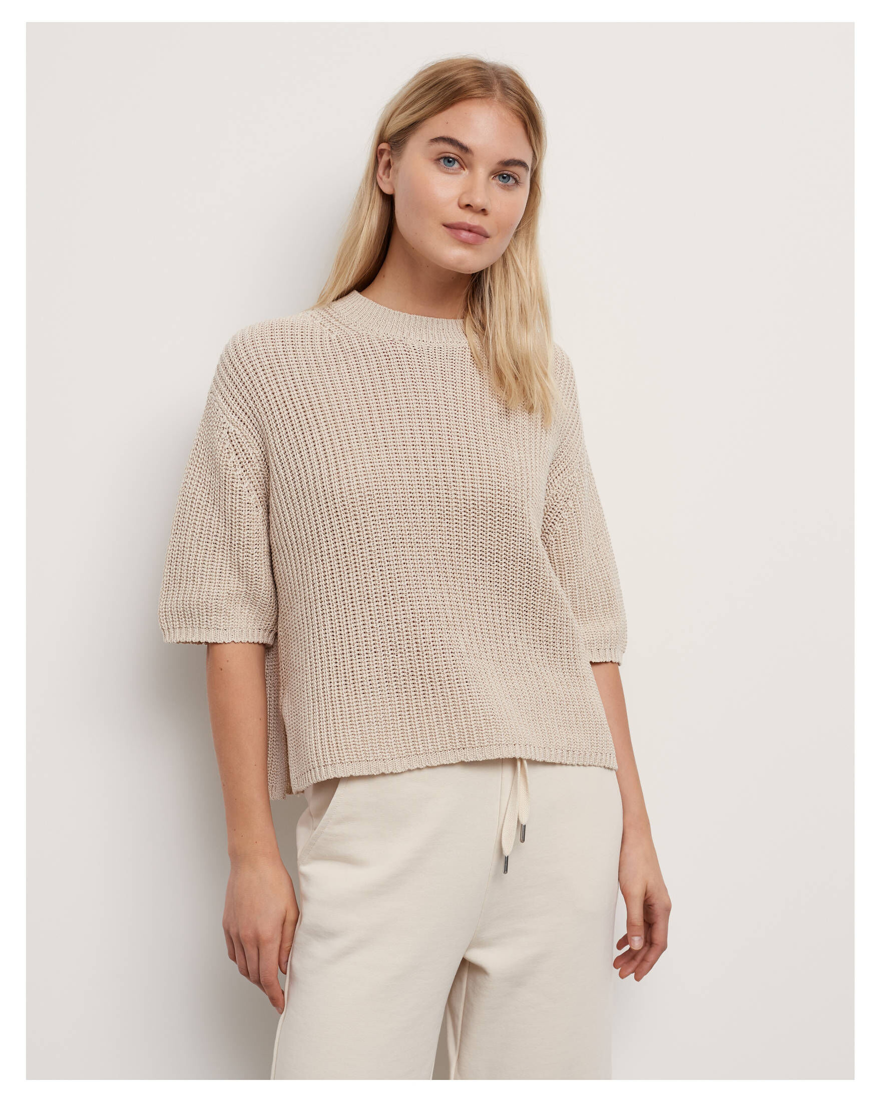 Damen Strickpullover PADMY Kurzarm
