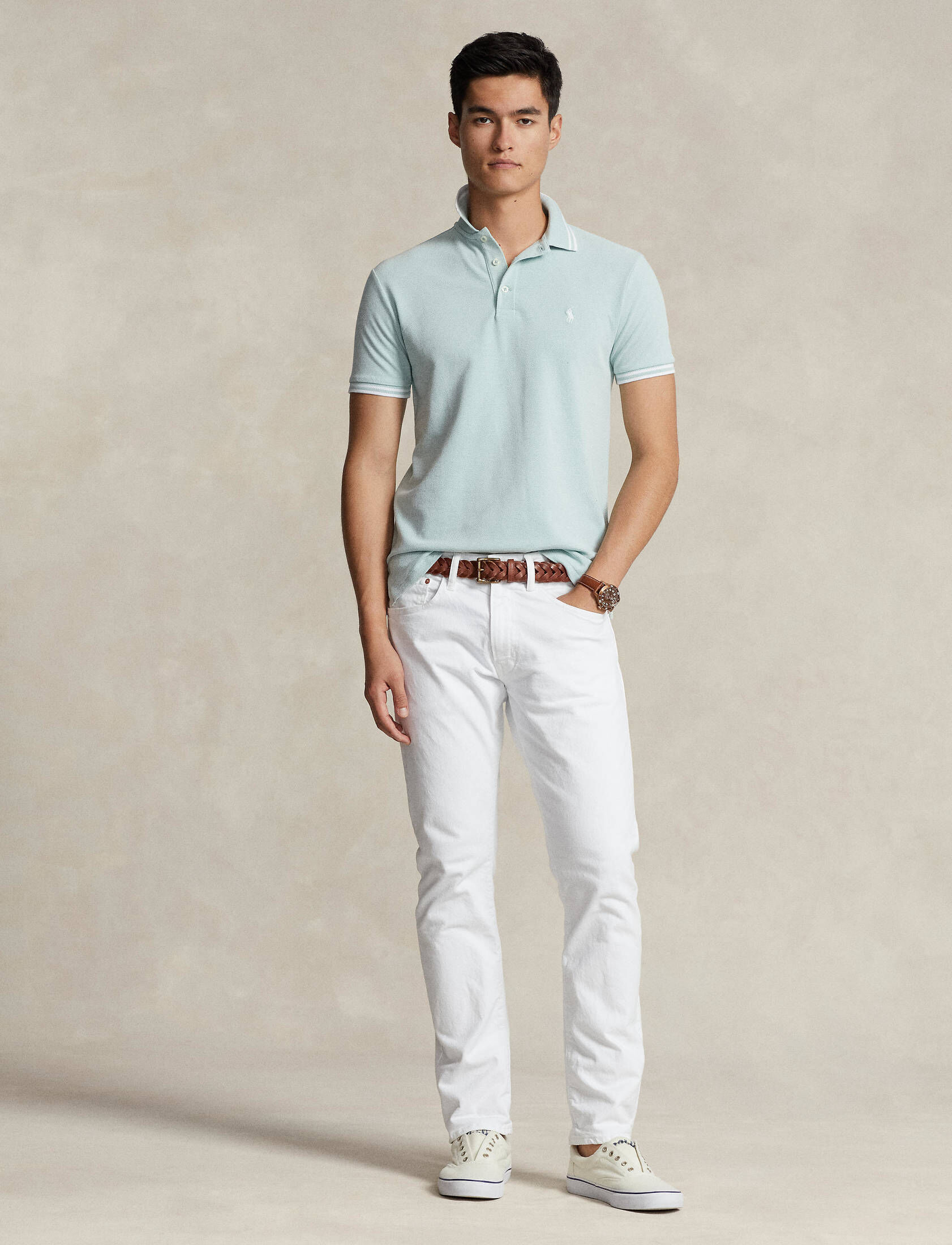 Polo Ralph Lauren Herren Poloshirt in grün kaufen | engelhorn