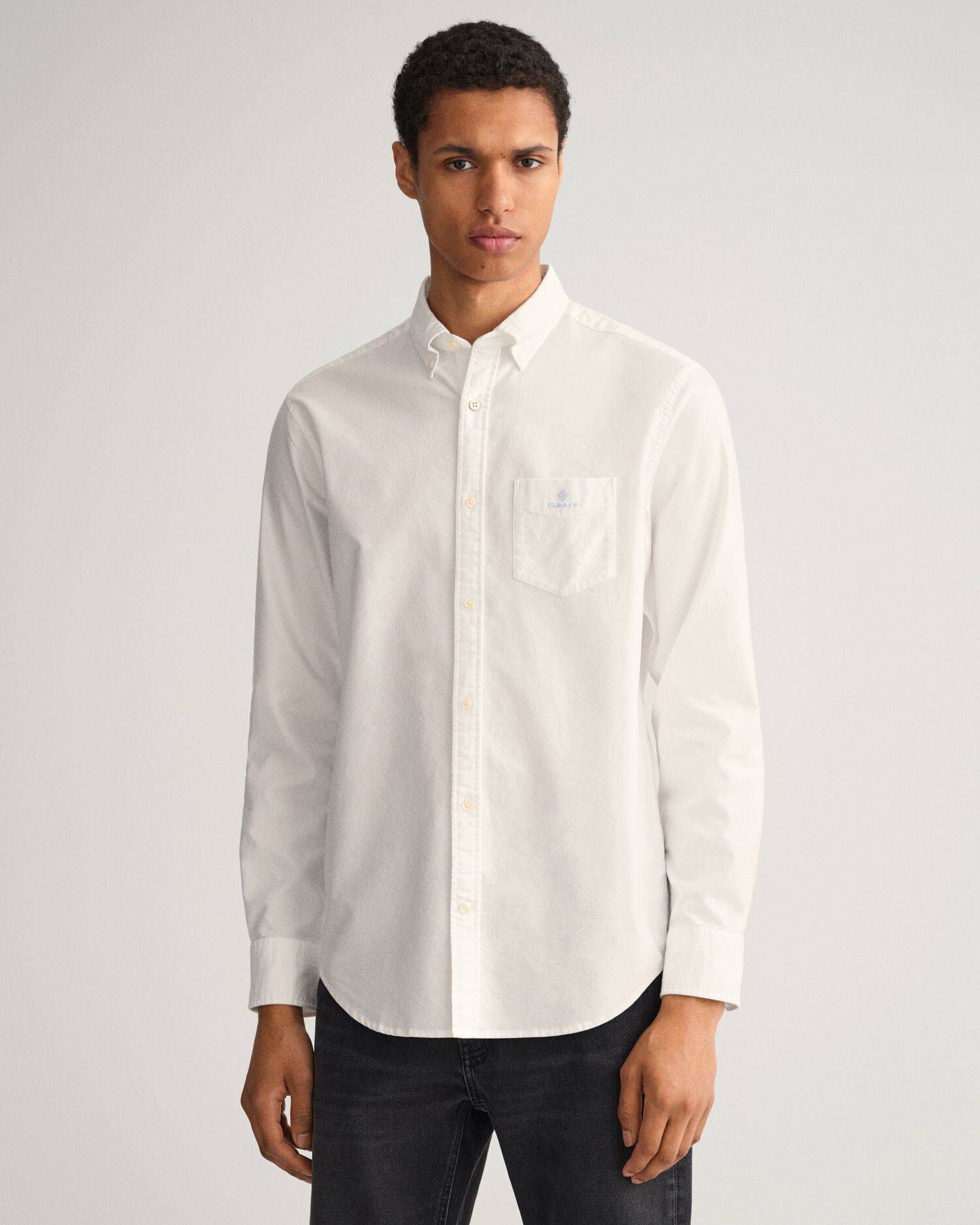 Herren Hemden Langarm Regular Fit