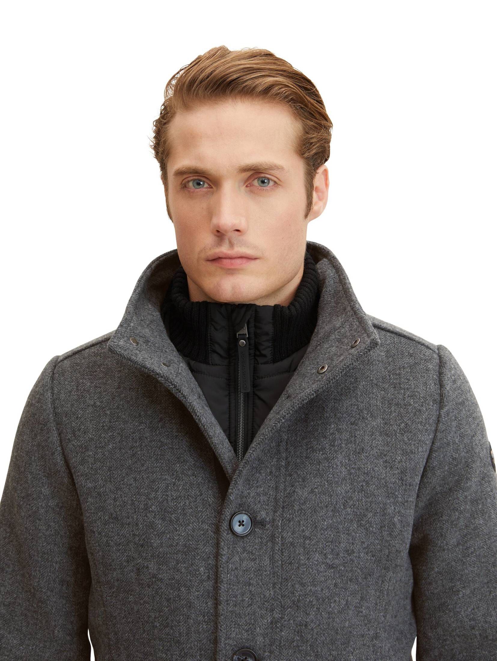 Herren Mantel 2-in-1