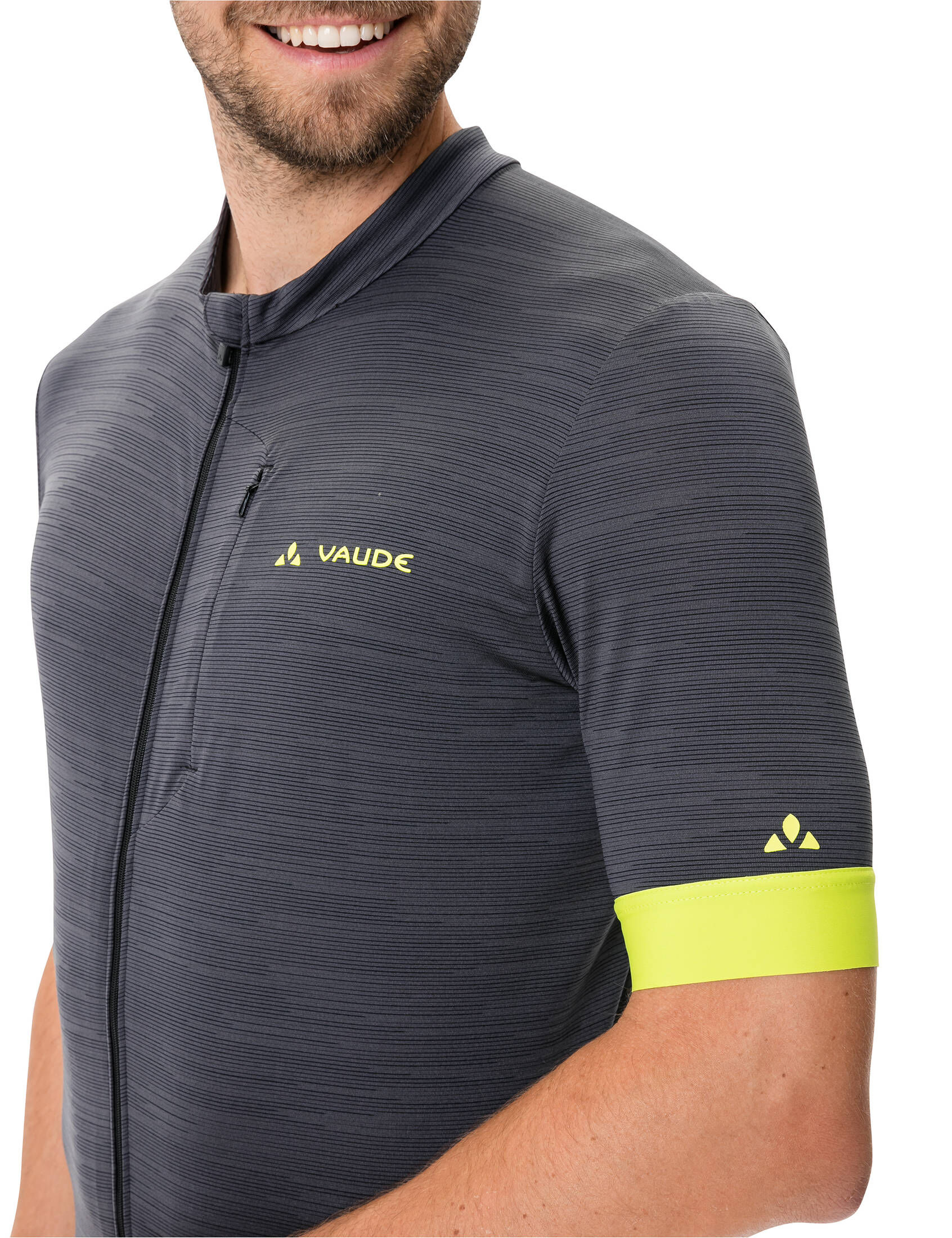 VAUDE Herren Fahrradtrikot KURO FZ in Schwarz kaufen | engelhorn