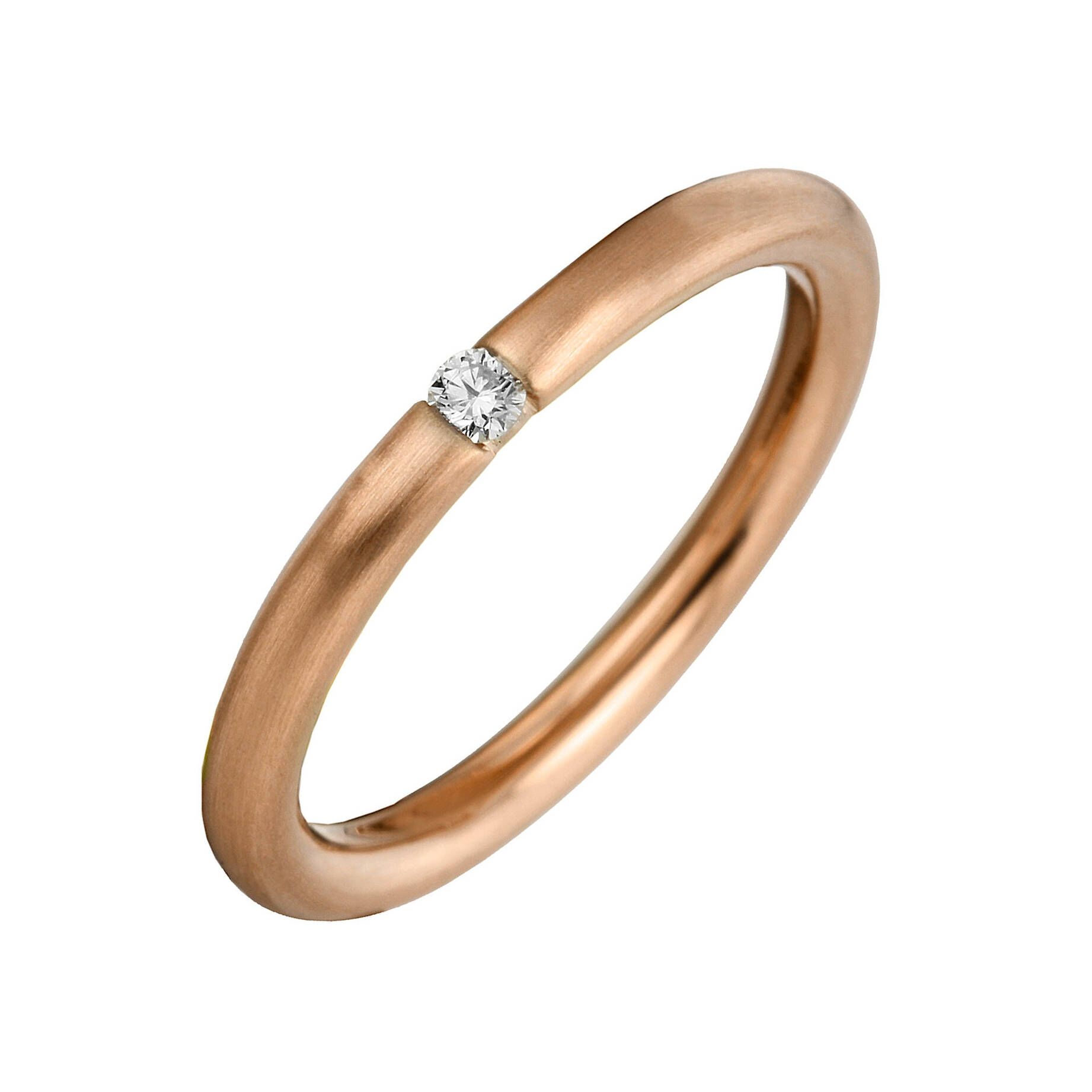 Damen Ring Solitaire