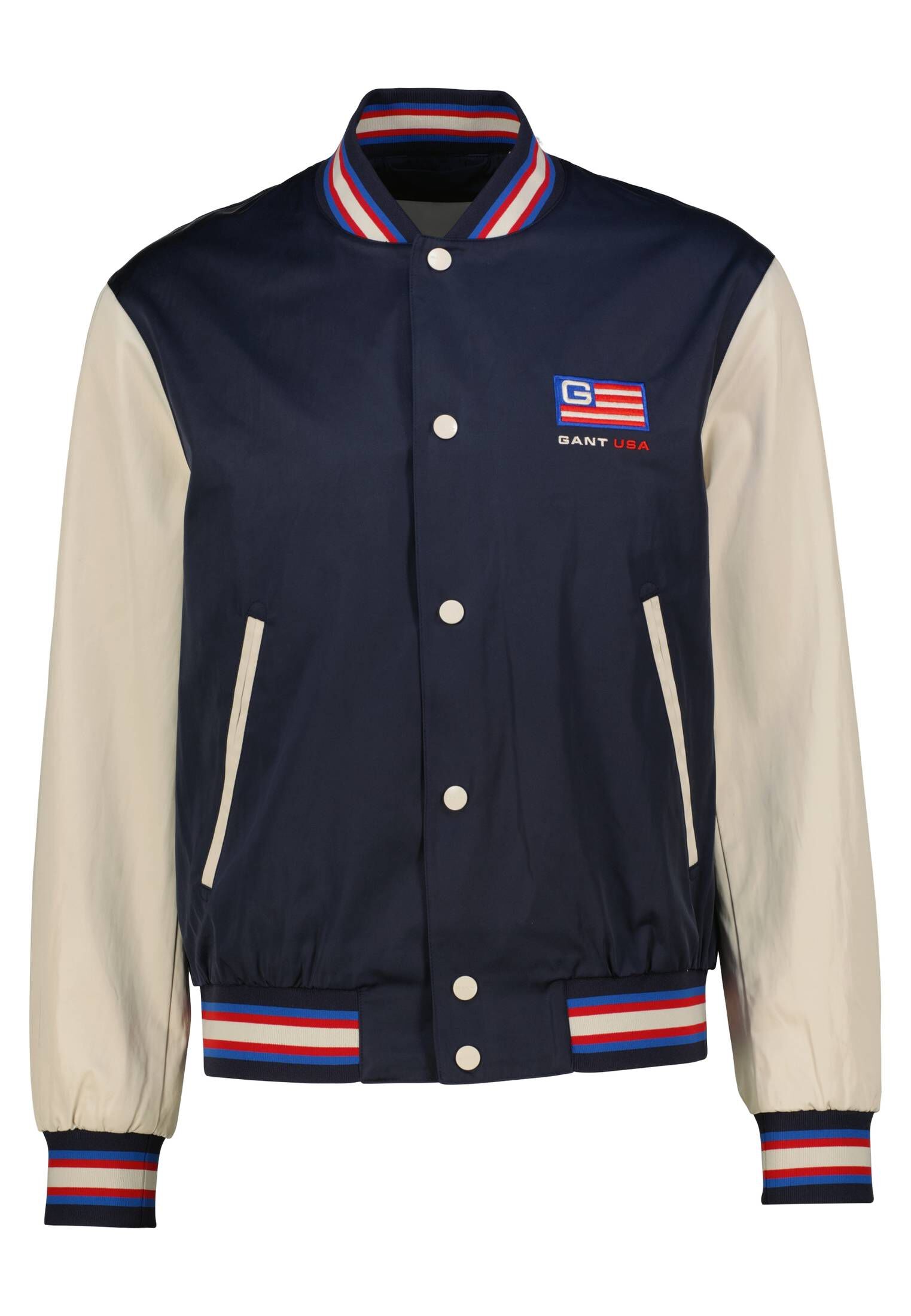 Gant Herren Blouson LIGHT VARSITY Regular Fit in blau kaufen | engelhorn