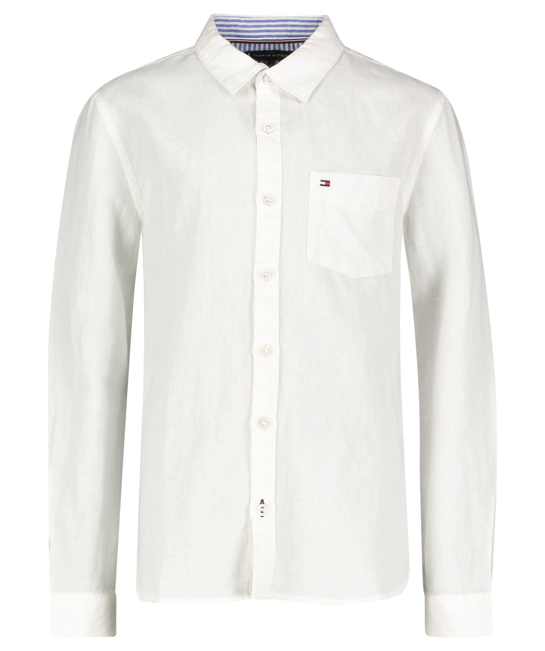 Tommy hilfiger cotton linen shirt store