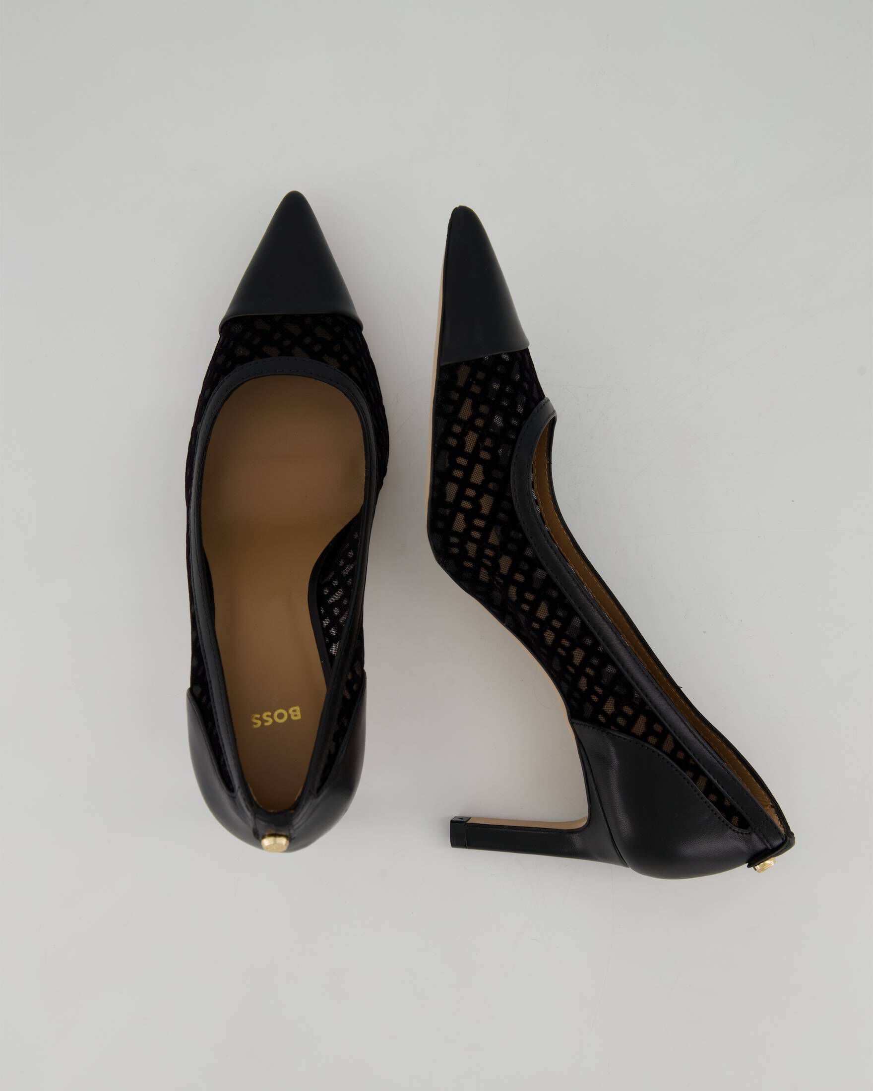 BOSS Damen Pumps JANET mit Leder in schwarz kaufen | engelhorn