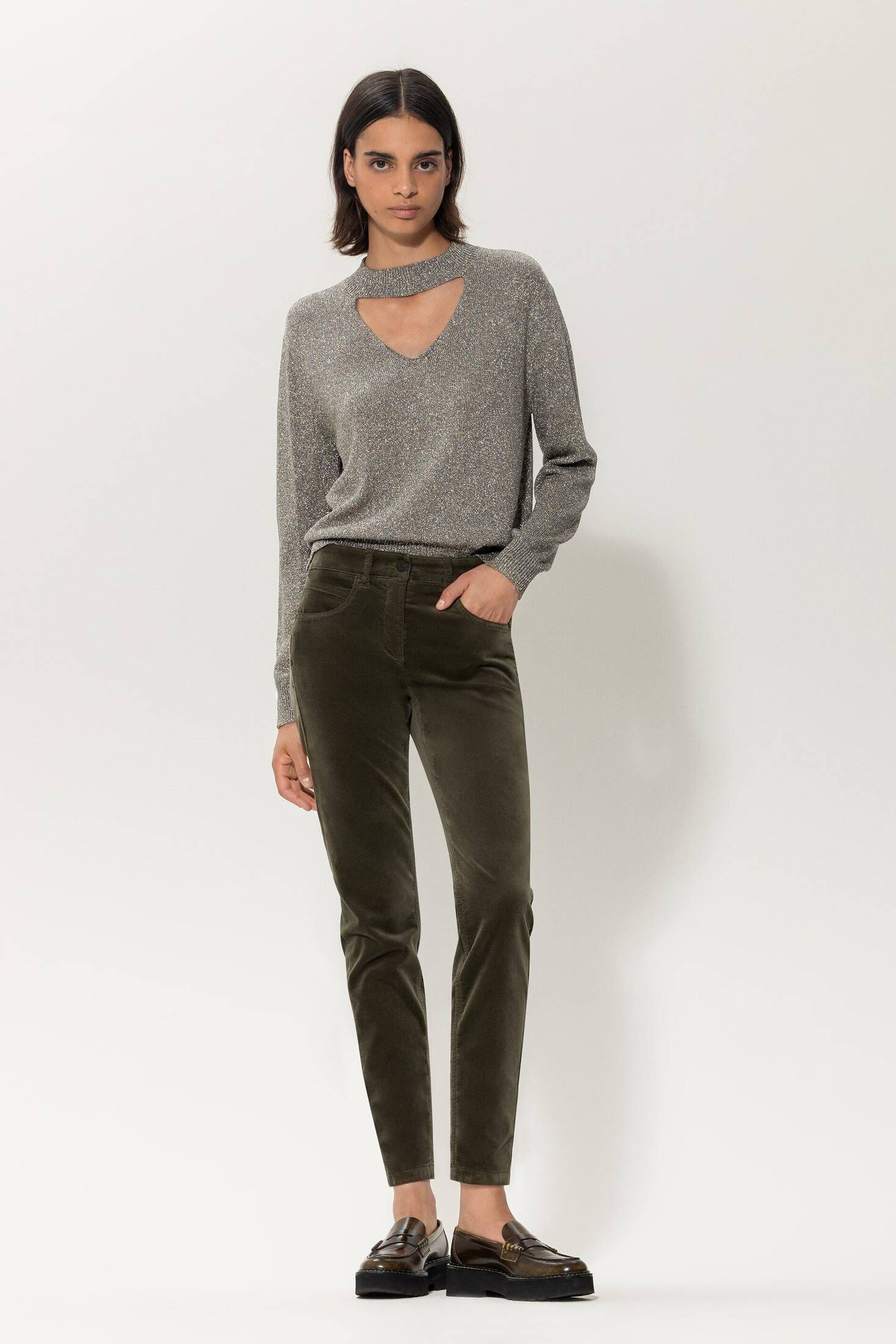 Damen Hose Skinny Fit