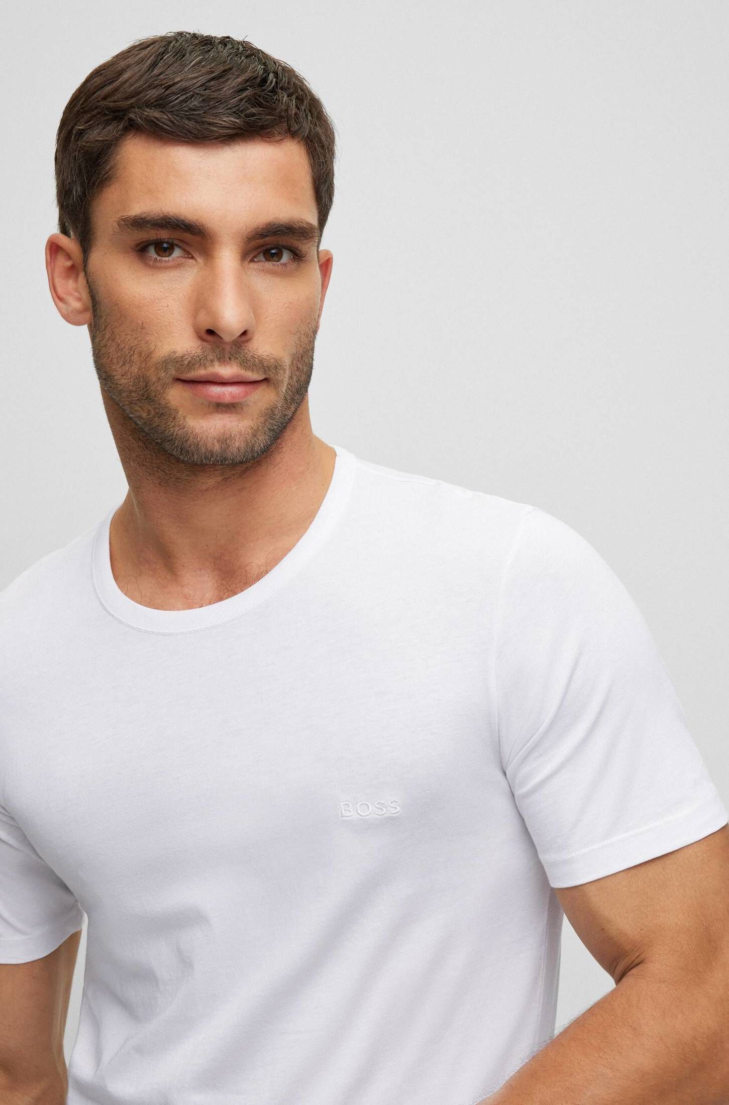 BOSS Herren Unterhemd CLASSIC 3er-Pack in weiß kaufen | engelhorn