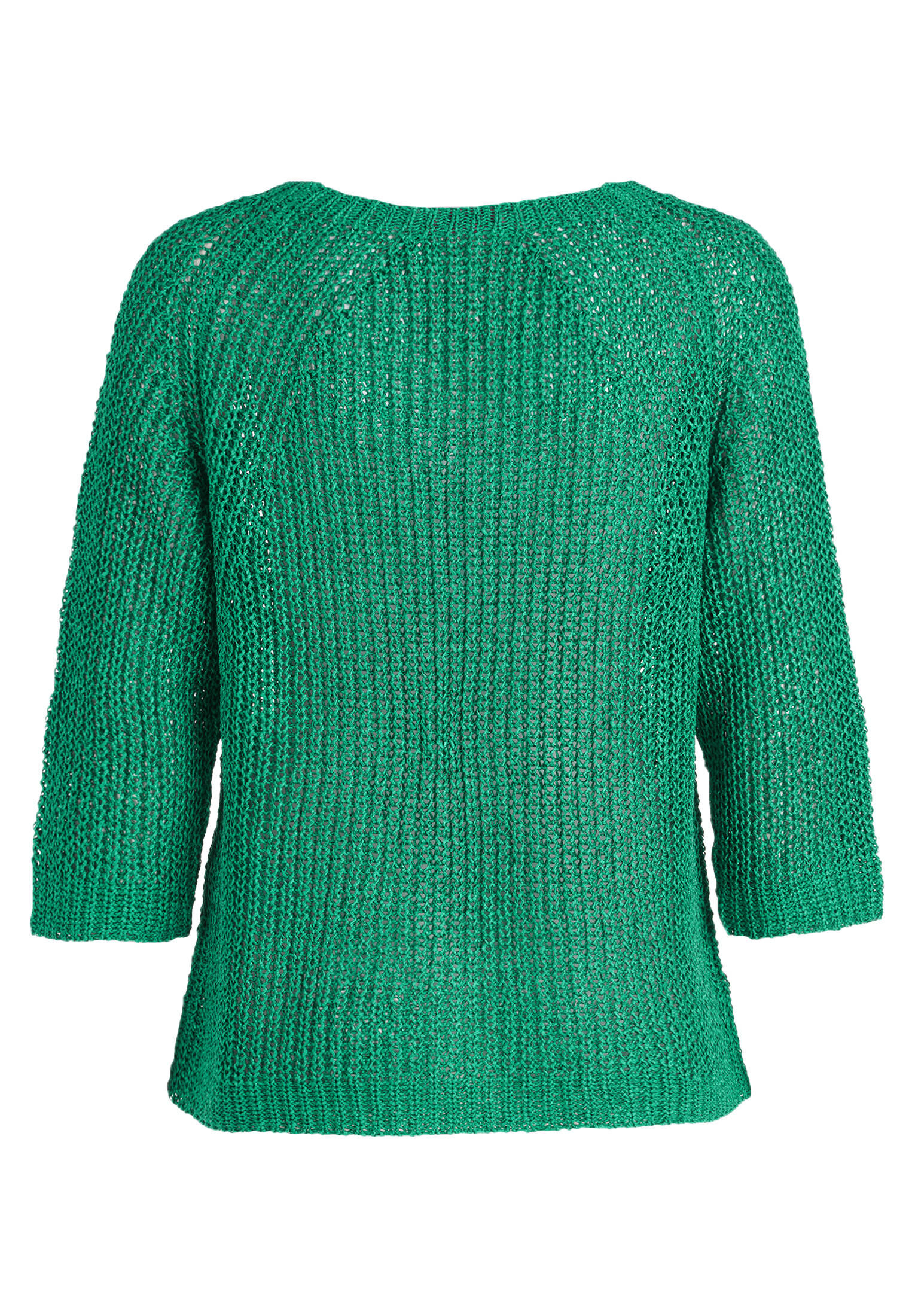 Damen Basic-Strickpullover mit Strickdetails