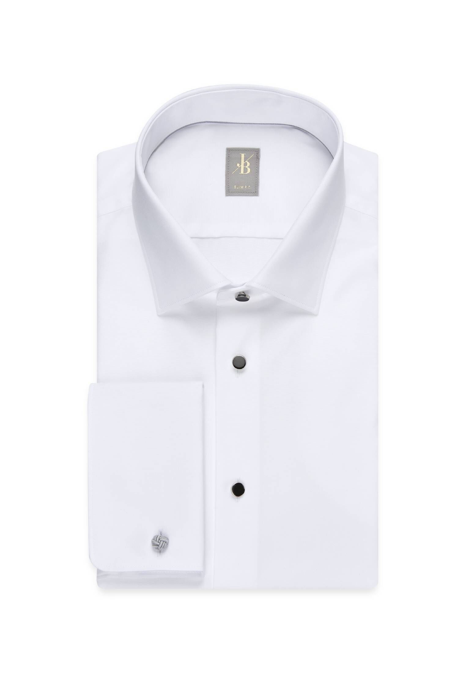 Jacques Britt Herren Smoking-Hemd "Slim" in weiß kaufen | engelhorn