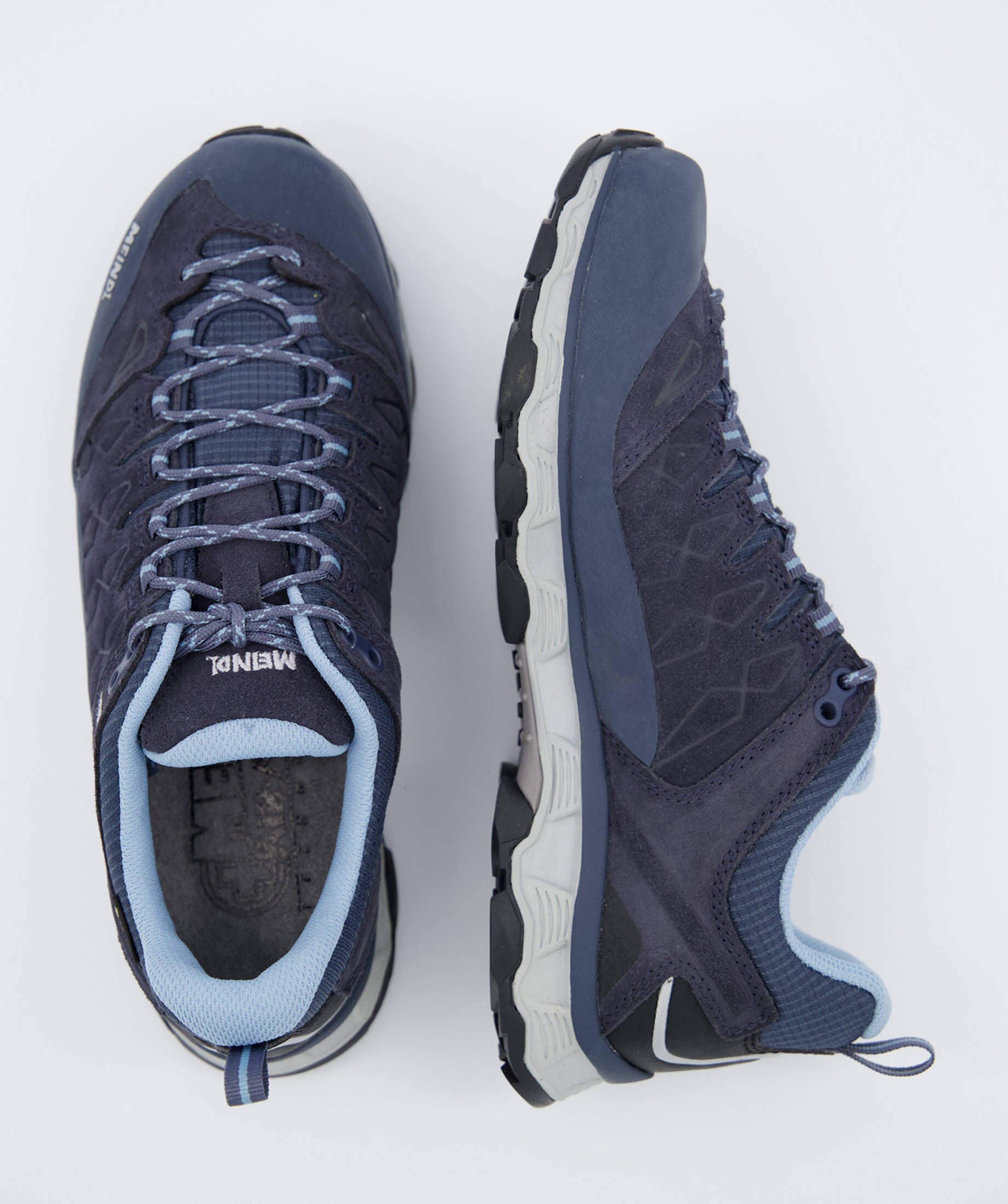 Meindl Damen Wanderschuhe LITE TRAIL GTX mit Leder in blau kaufen ...