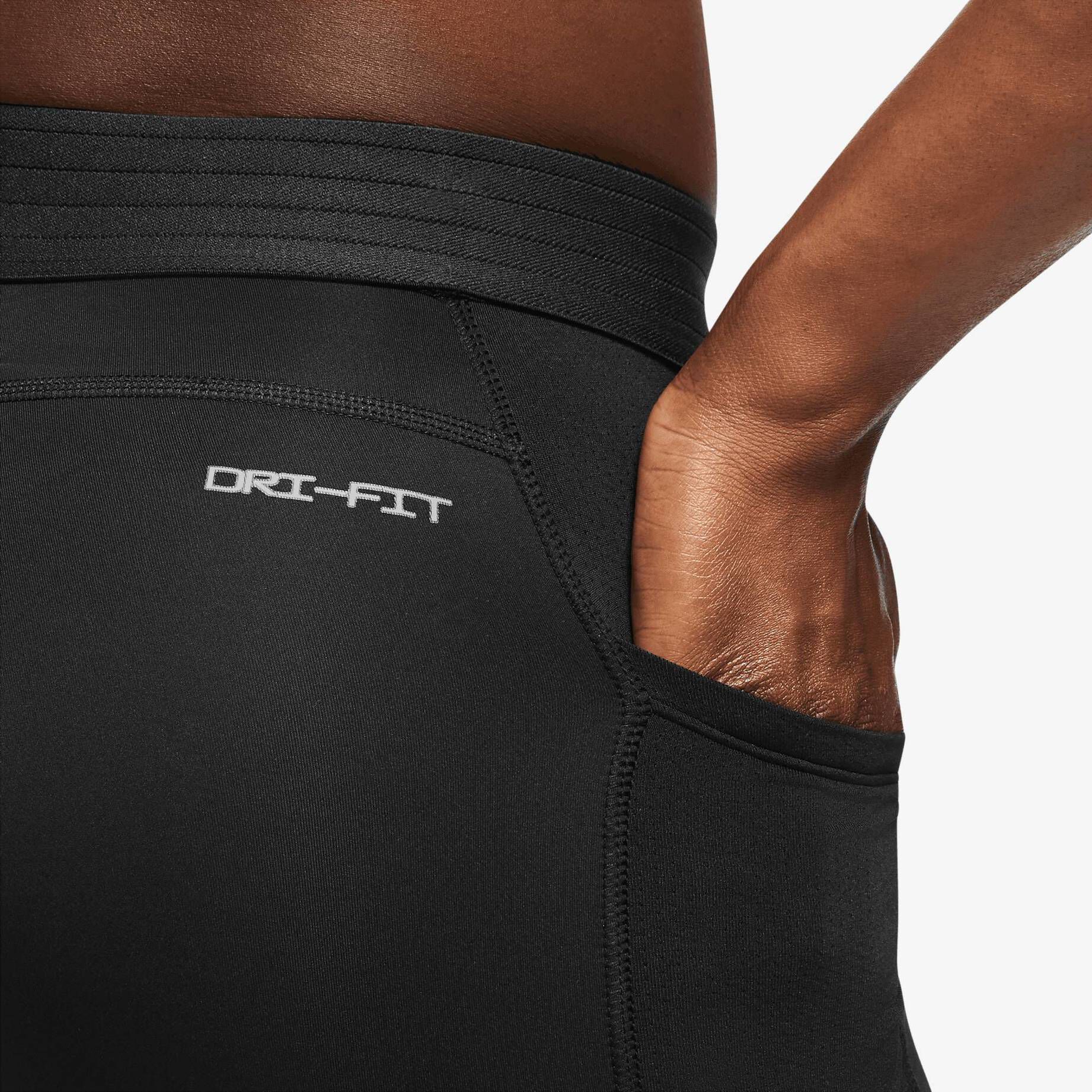 Jordan Herren Tight JORDAN SPORT DRI-FIT MENS 3/4 Tight Fit in schwarz ...