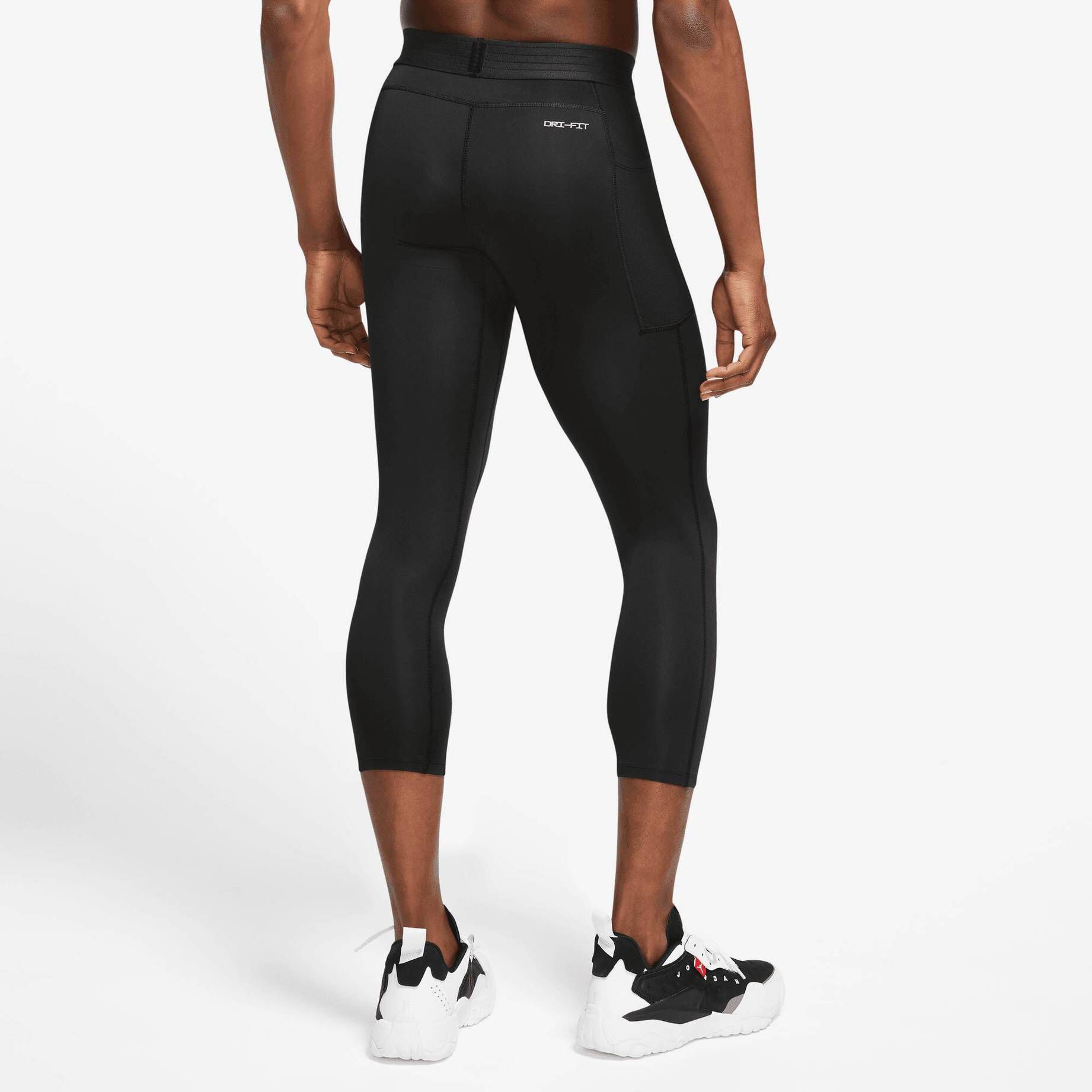 Jordan Herren Tight JORDAN SPORT DRI-FIT MENS 3/4 Tight Fit in schwarz ...
