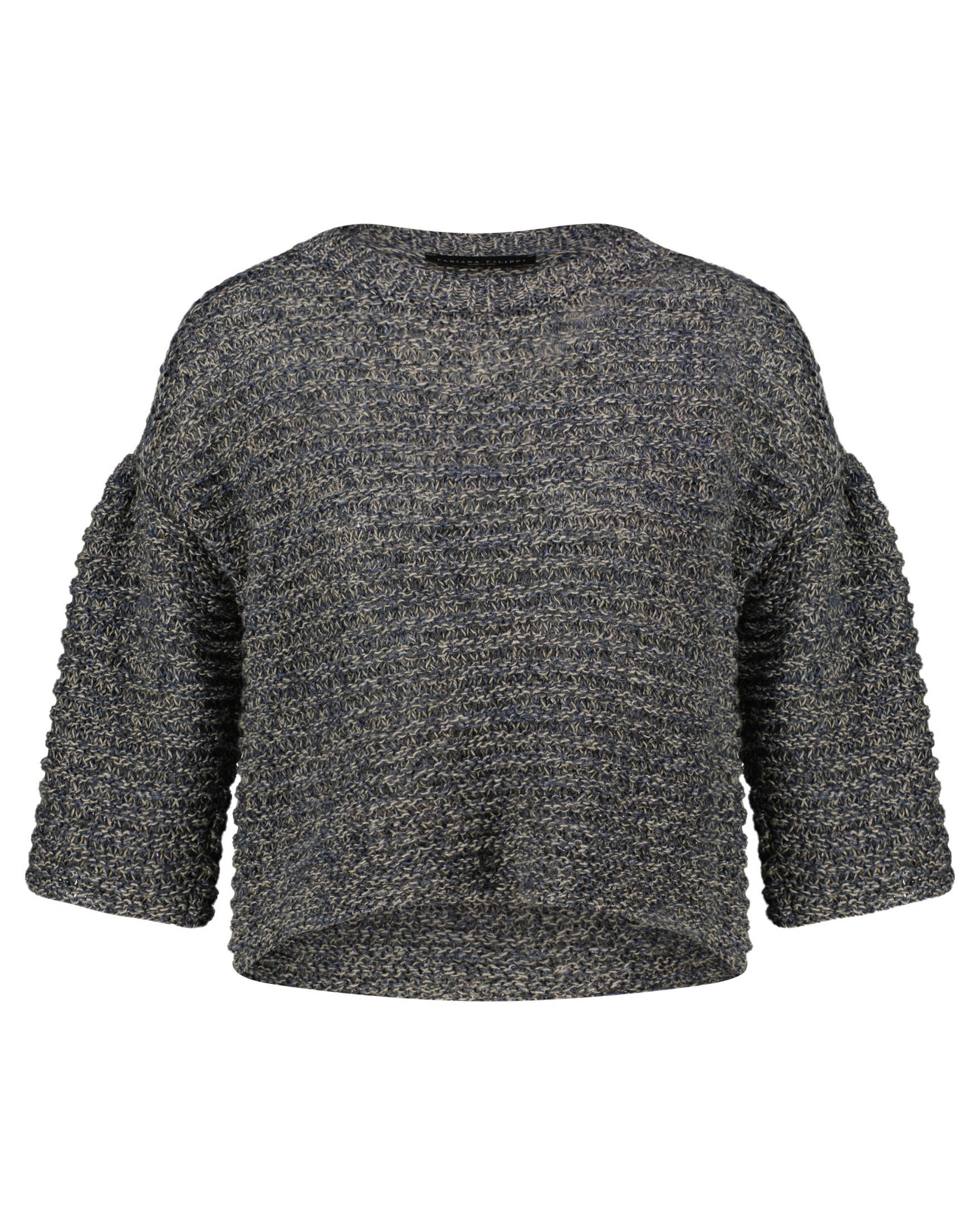 Damen Strickpullover Kurzarm