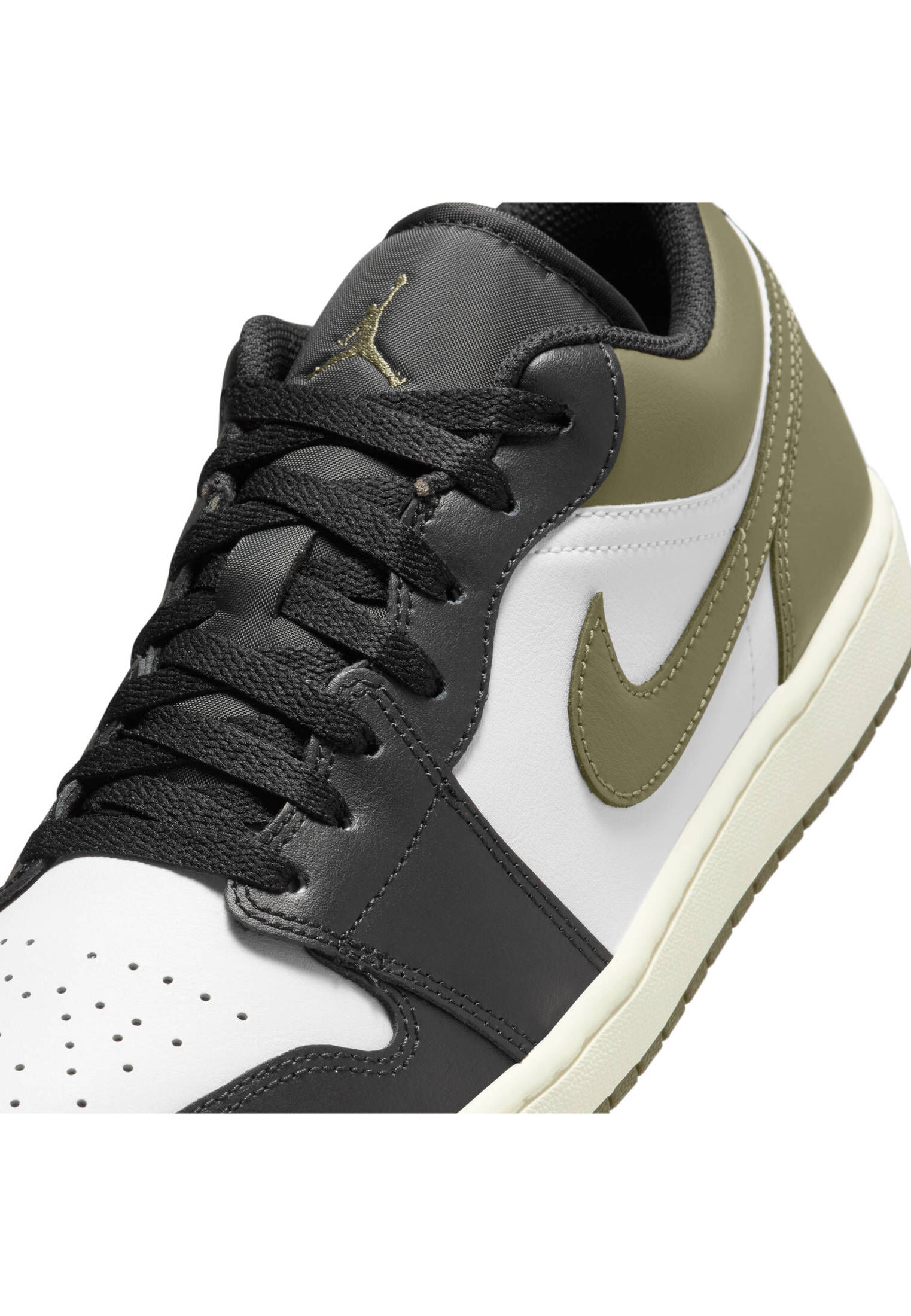 Jordan Herren Sneaker aus Leder AIR JORDAN 1LOW in schwarz kaufen ...