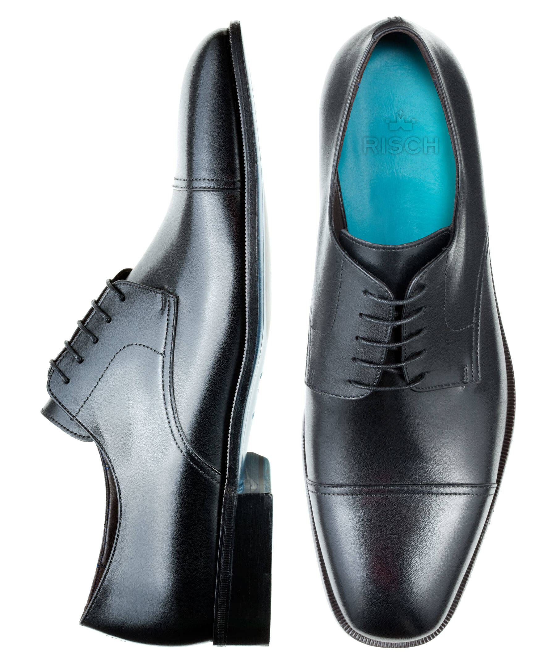 Risch Herren Schnürschuhe "George" in schwarz kaufen | engelhorn