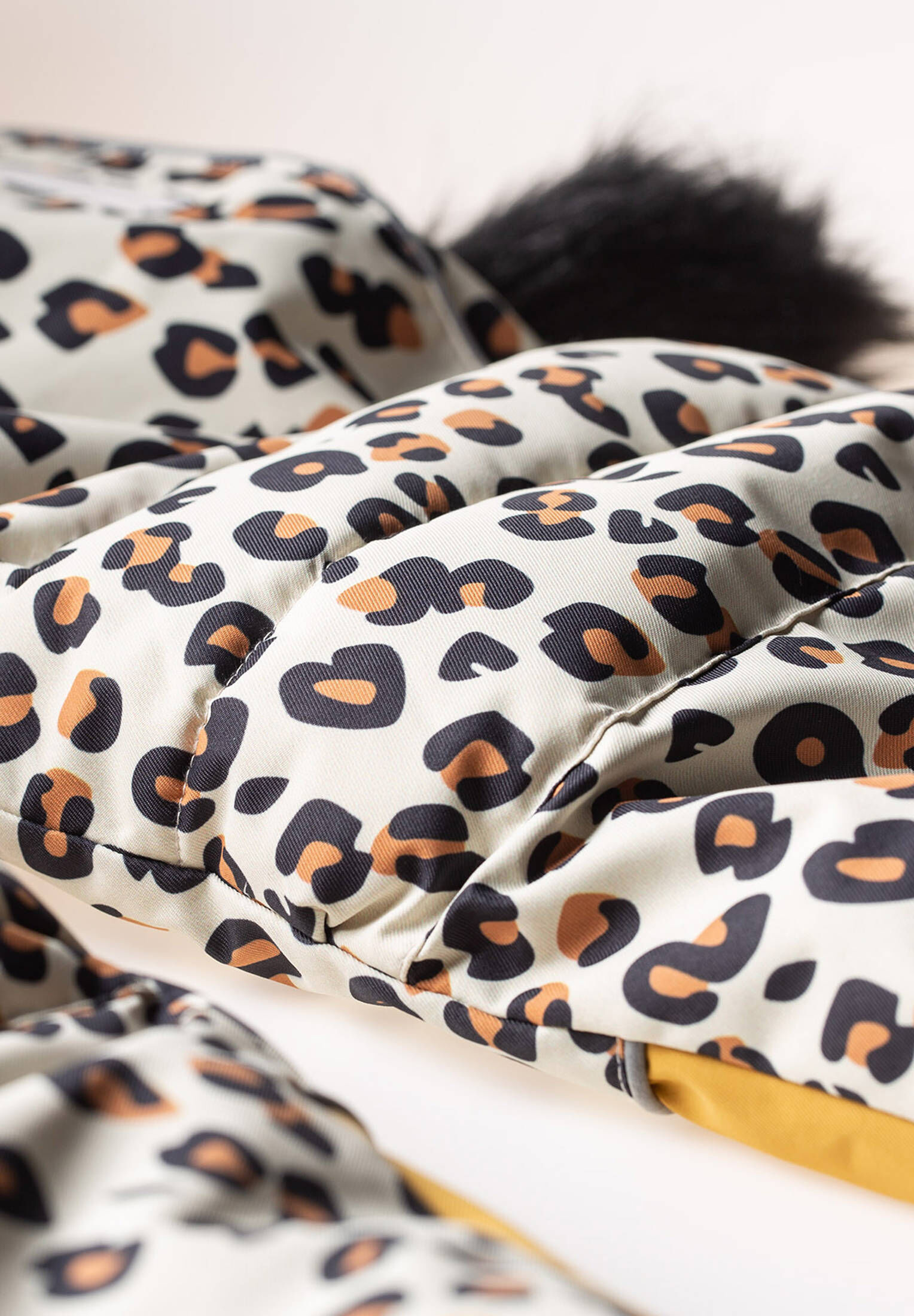 Kinder Schneeanzug CHEETADO Leopard Black