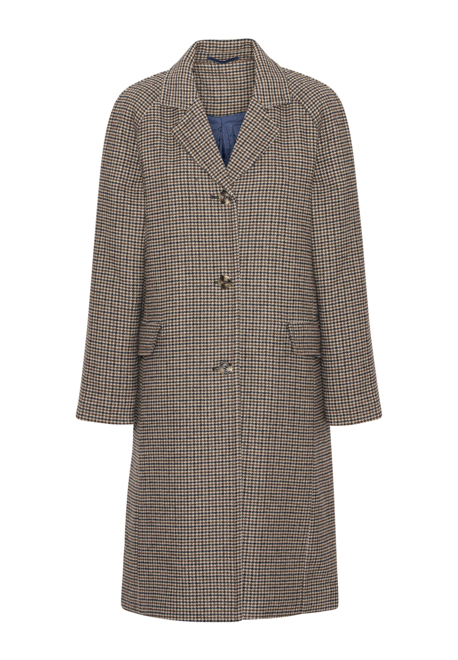 Damen Mantel Carvi Soft Houndstooth