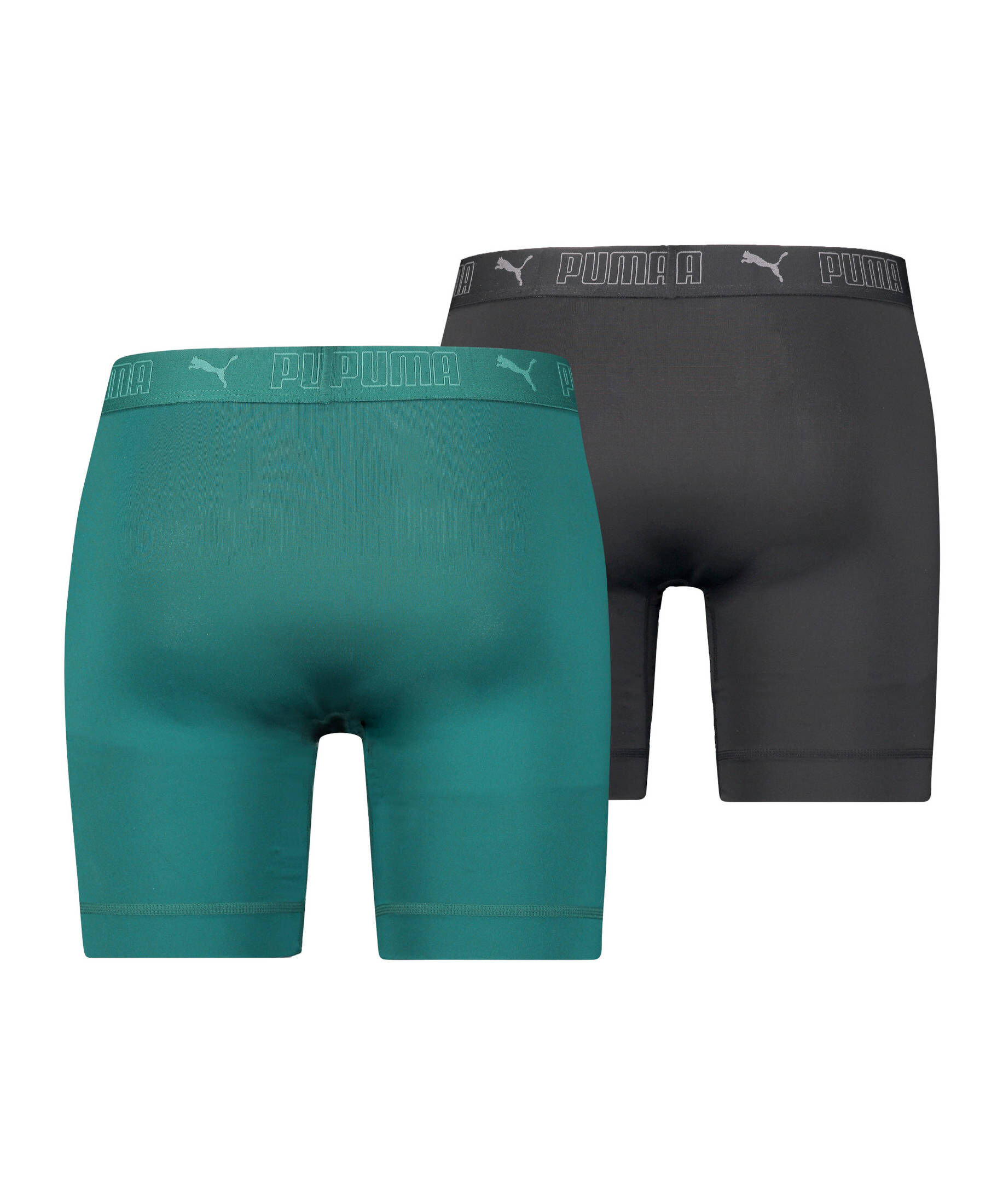 Herren Underwear - Boxershorts Sport Mircofiber Long Boxer 2er Pack