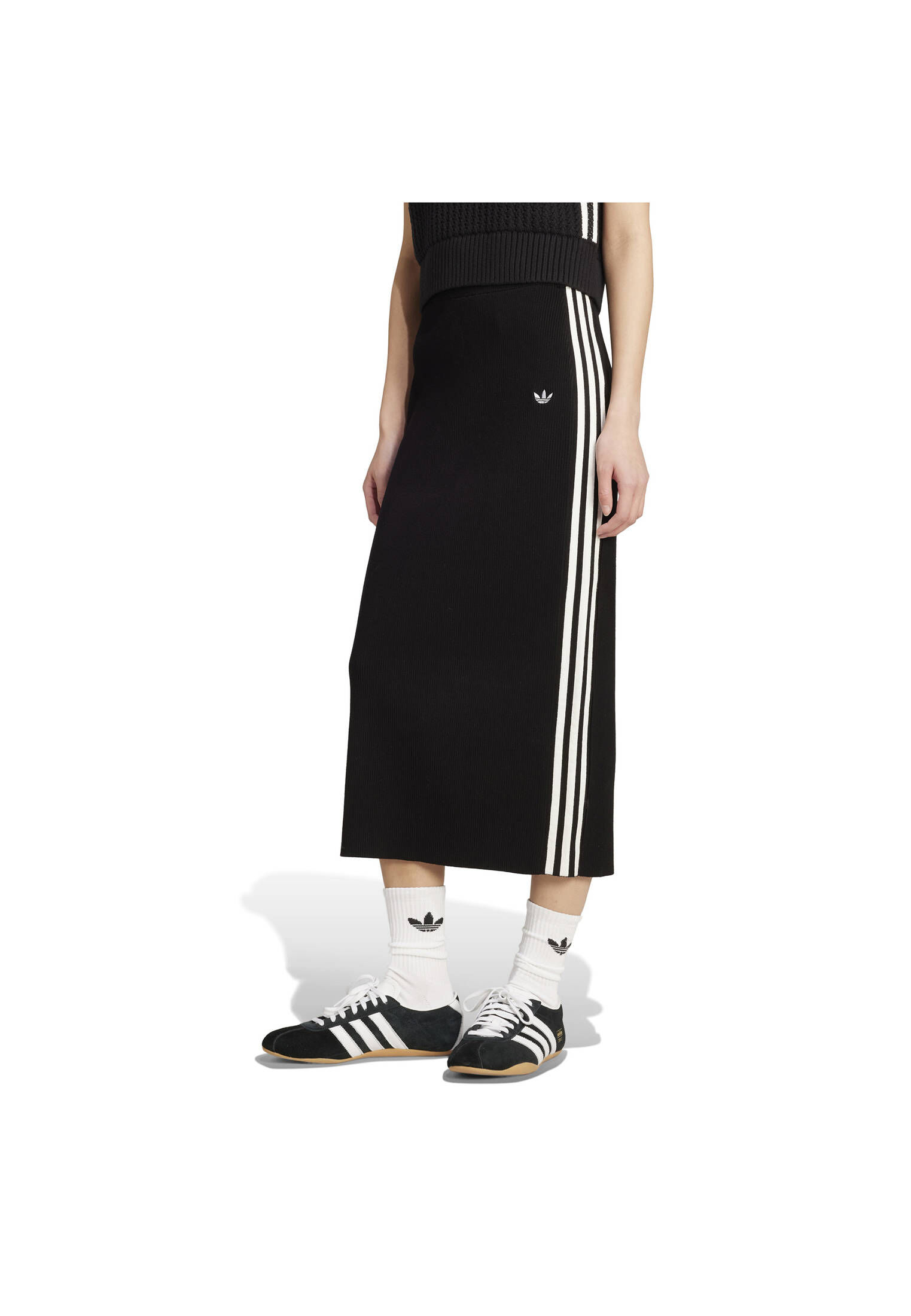 adidas Originals Damen Rock mit 3-Streifen in schwarz kaufen | engelhorn