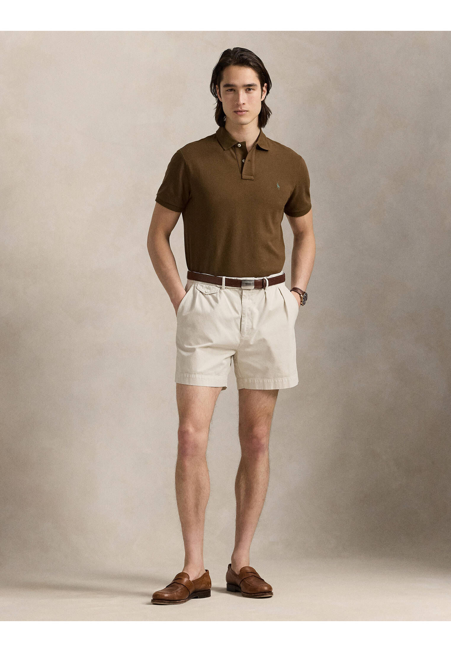 Polo Ralph Lauren Herren Poloshirt in braun kaufen | engelhorn