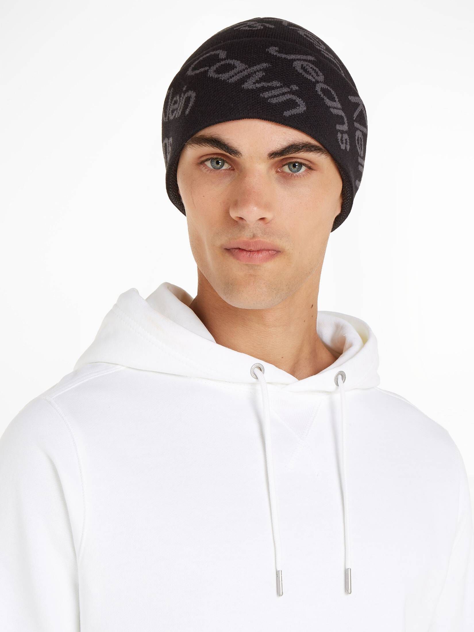 Calvin Klein Jeans Herren Beanie AOP BEANIE in schwarz kaufen | engelhorn