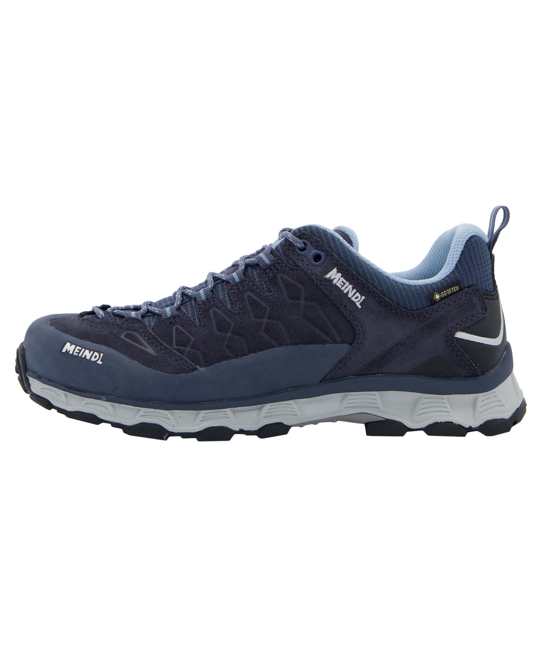 Meindl Damen Wanderschuhe LITE TRAIL GTX mit Leder in blau kaufen ...