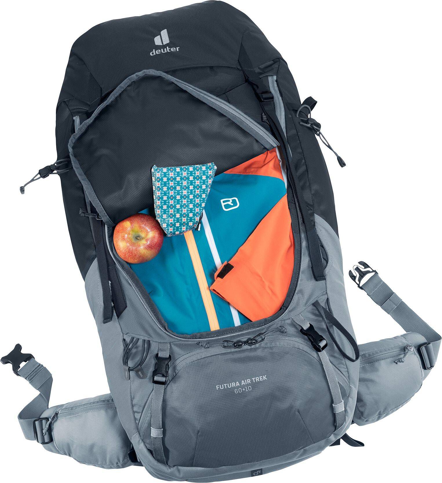 deuter Herren Trekkingrucksack FUTURA AIR TREK 60+10 in Schwarz kaufen ...
