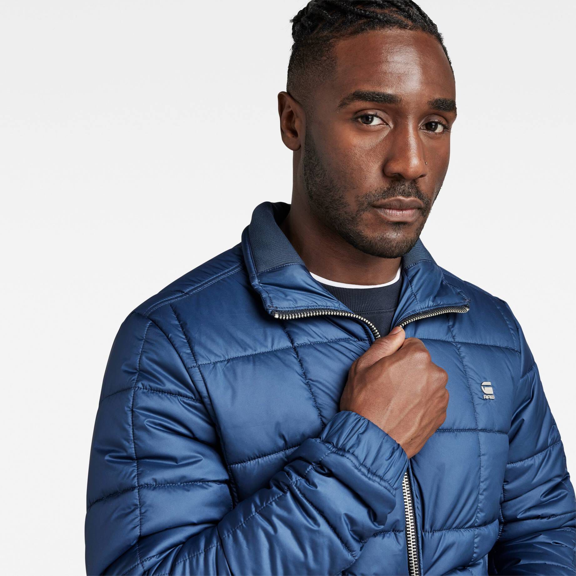 G-Star RAW Herren Steppjacke MEEFIC QUILTED JACKET in blau kaufen ...