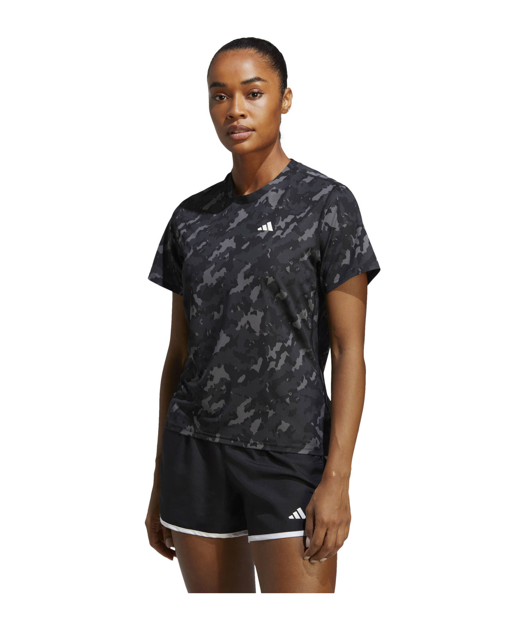 Damen Laufshirt OWN THE RUN CAMO