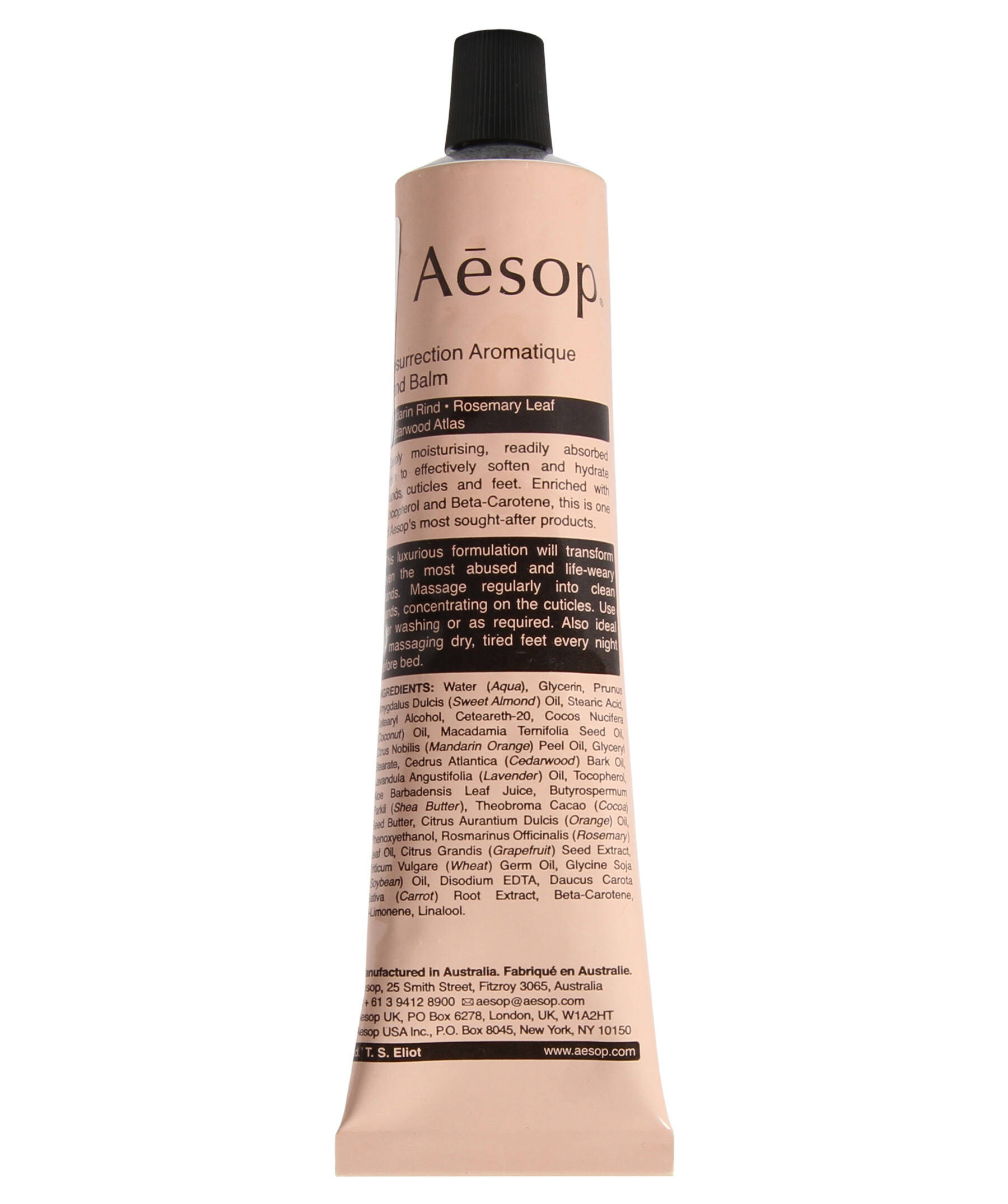 Handcreme "Resurrection Aromatique Hand Balm Tube"