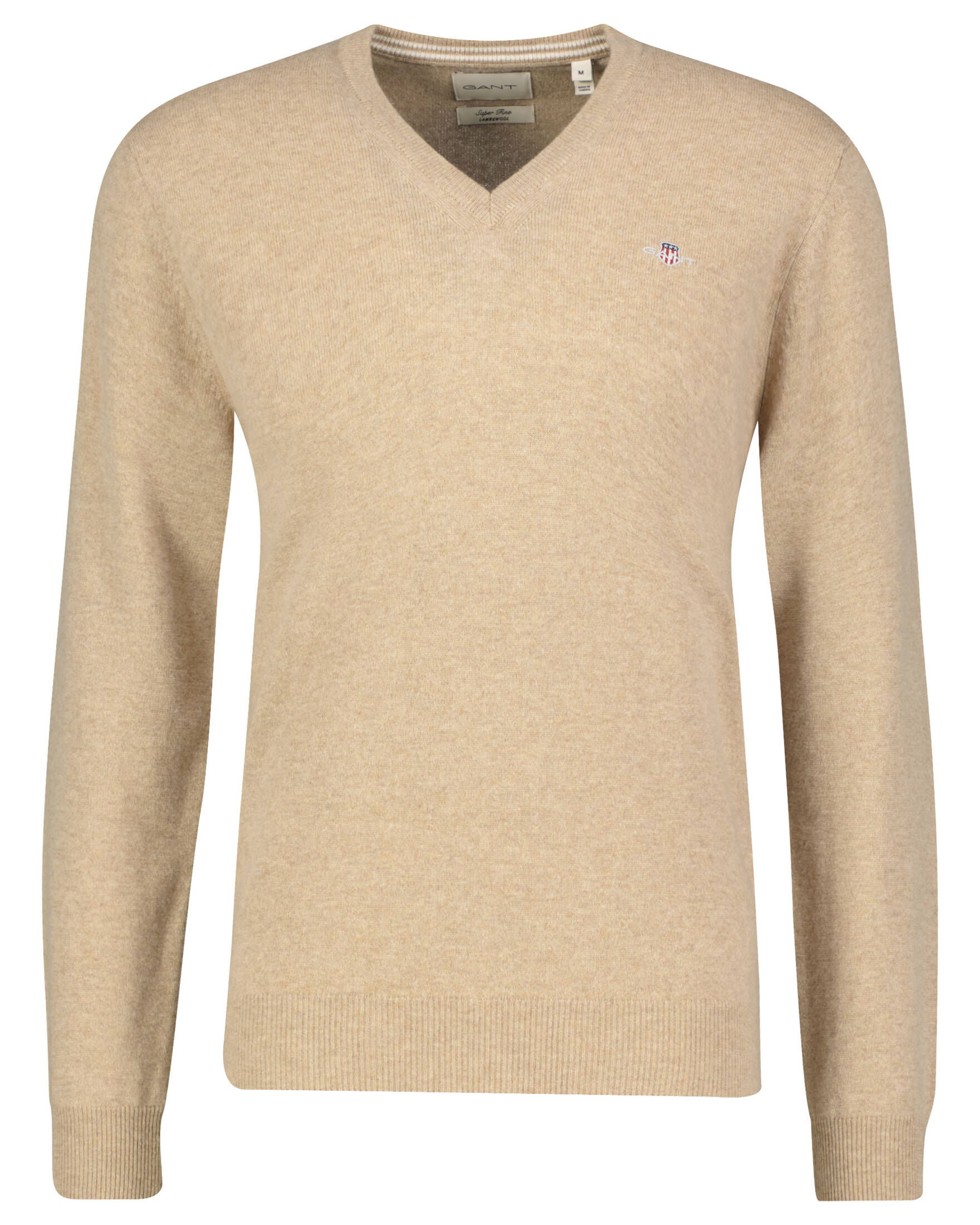 Gant Herren Strickpullover Regular Fit in beige kaufen | engelhorn