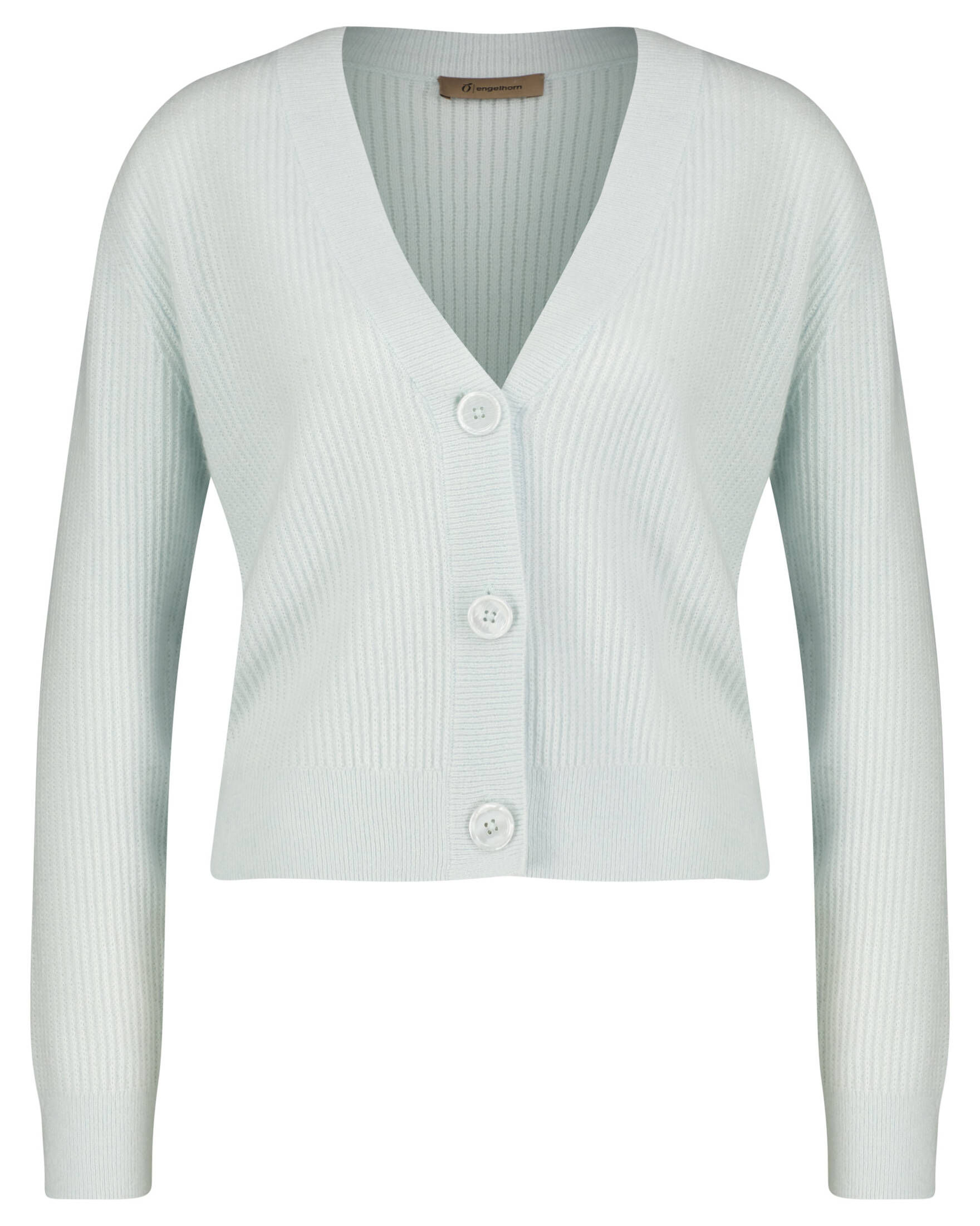 engelhorn Damen Strickjacke mit Kaschmir in blau kaufen | engelhorn