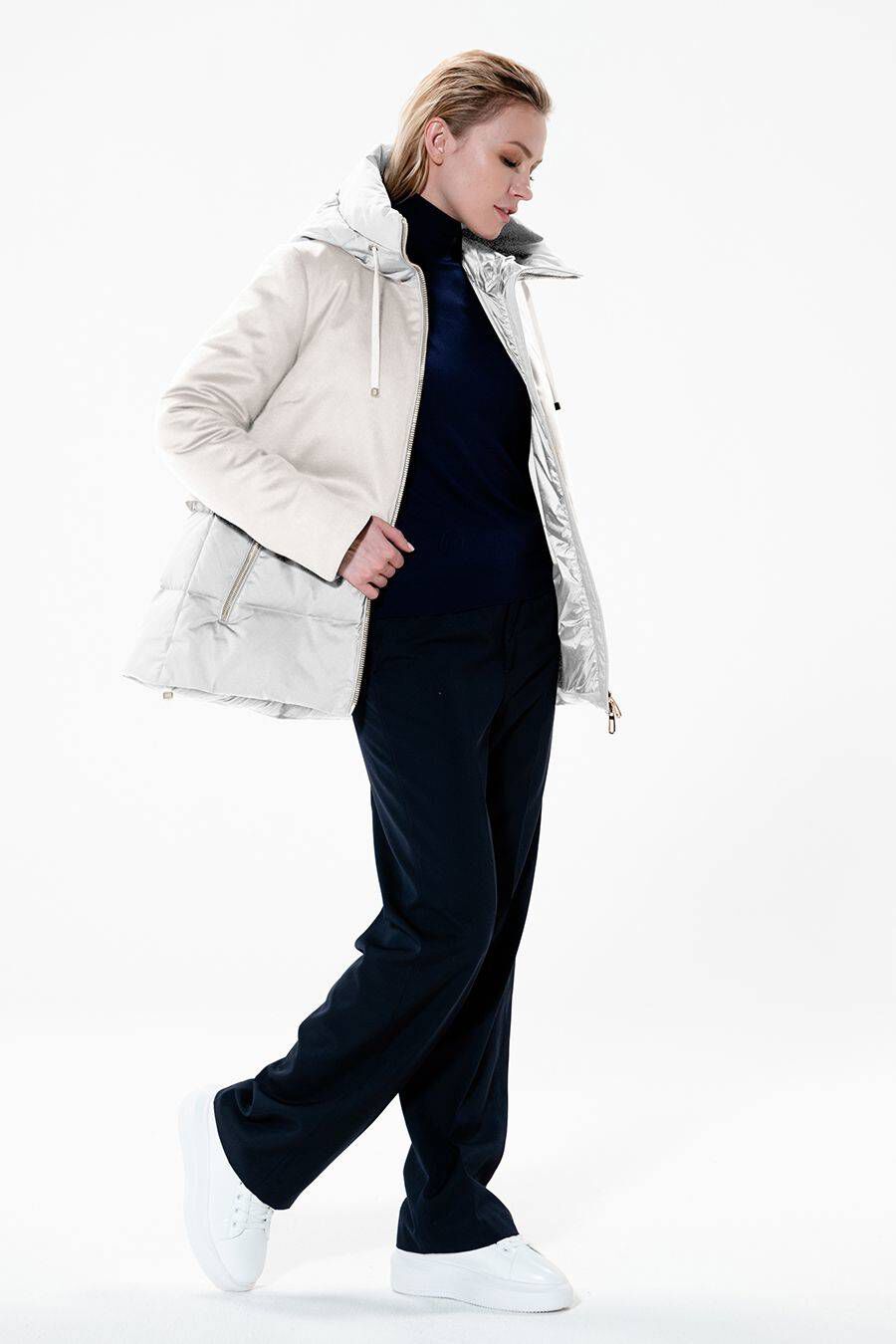 Duno Damen Daunenjacke JULIA in Weiß kaufen | engelhorn