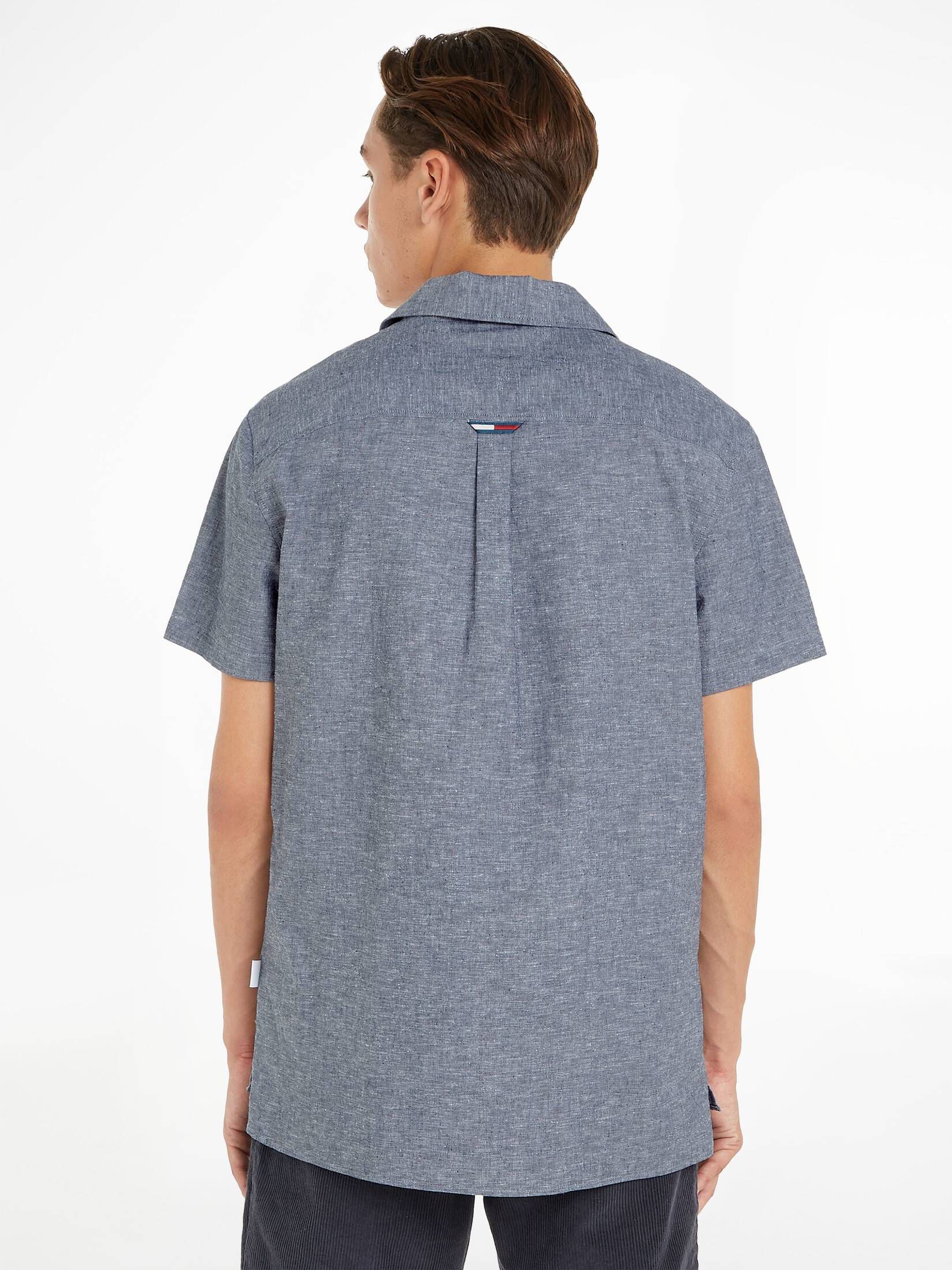 Herren Hemd TJM CLSC LINEN CAMP SHIRT Kurzarm